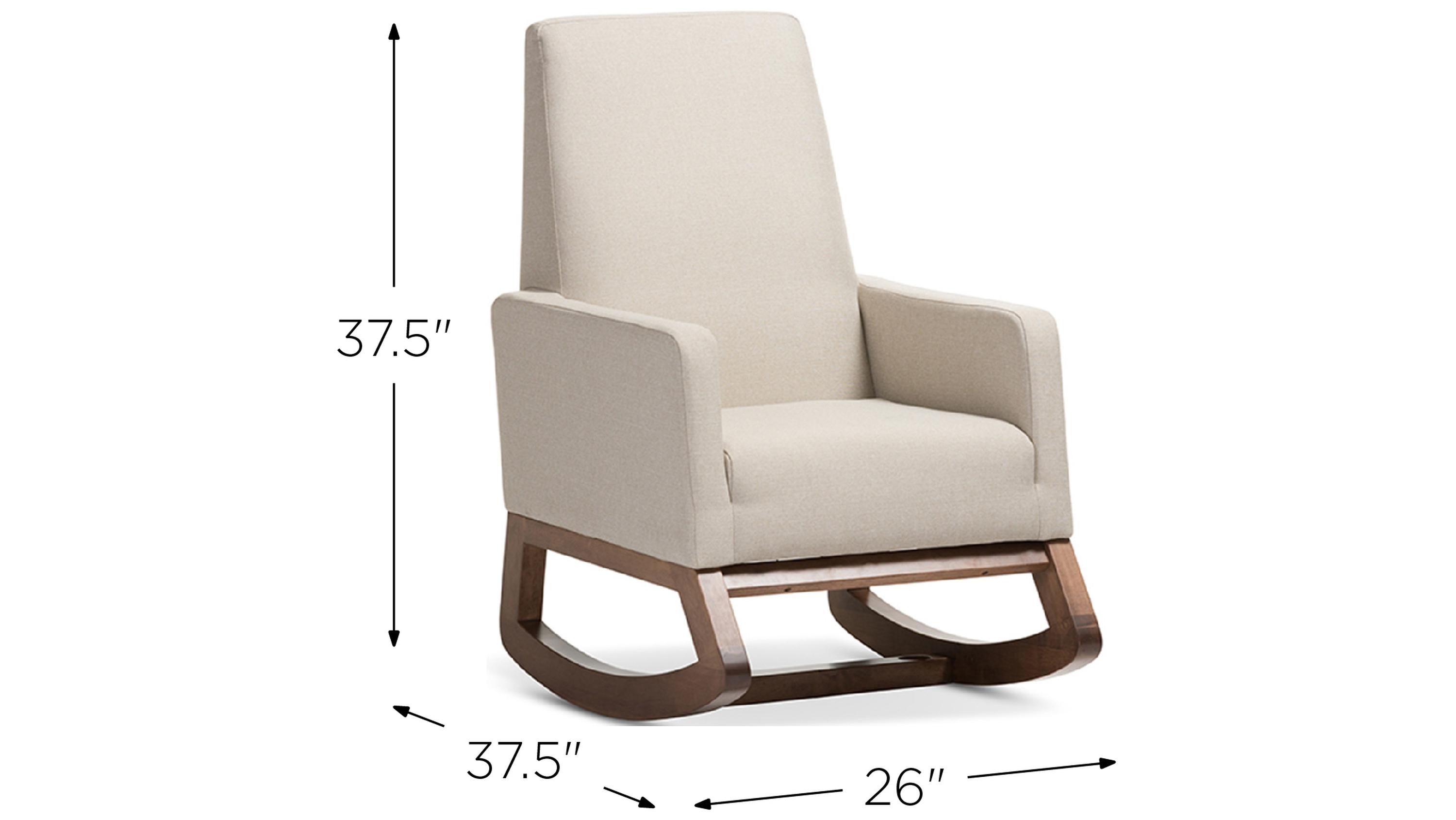 Yashiya Rocking Chair | Raymour & Flanigan