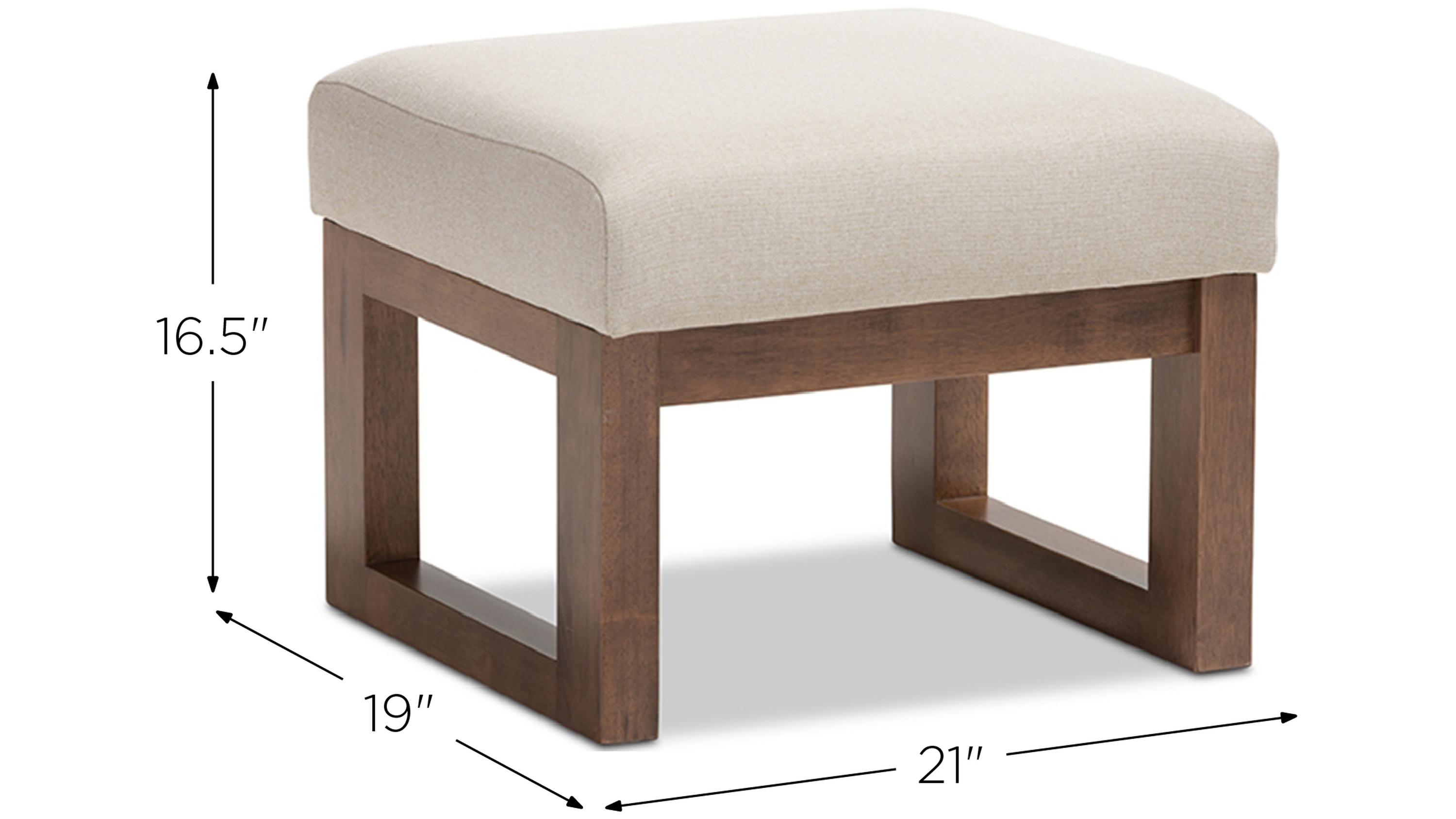 Yashiya Ottoman Stool | Raymour & Flanigan