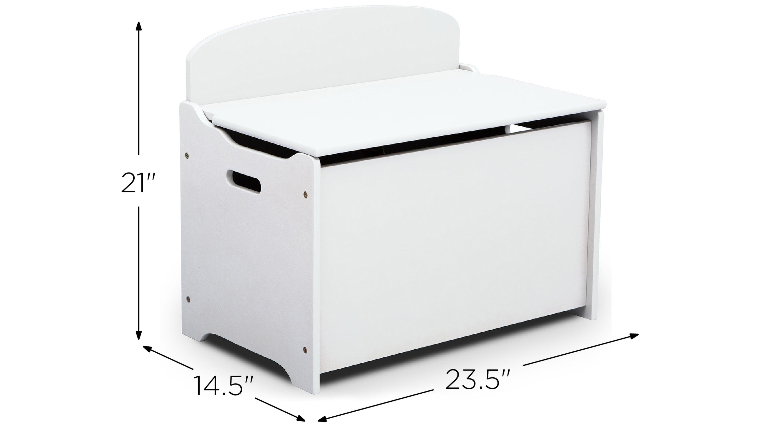 MySize Deluxe Toy Box by Delta Children | Raymour & Flanigan