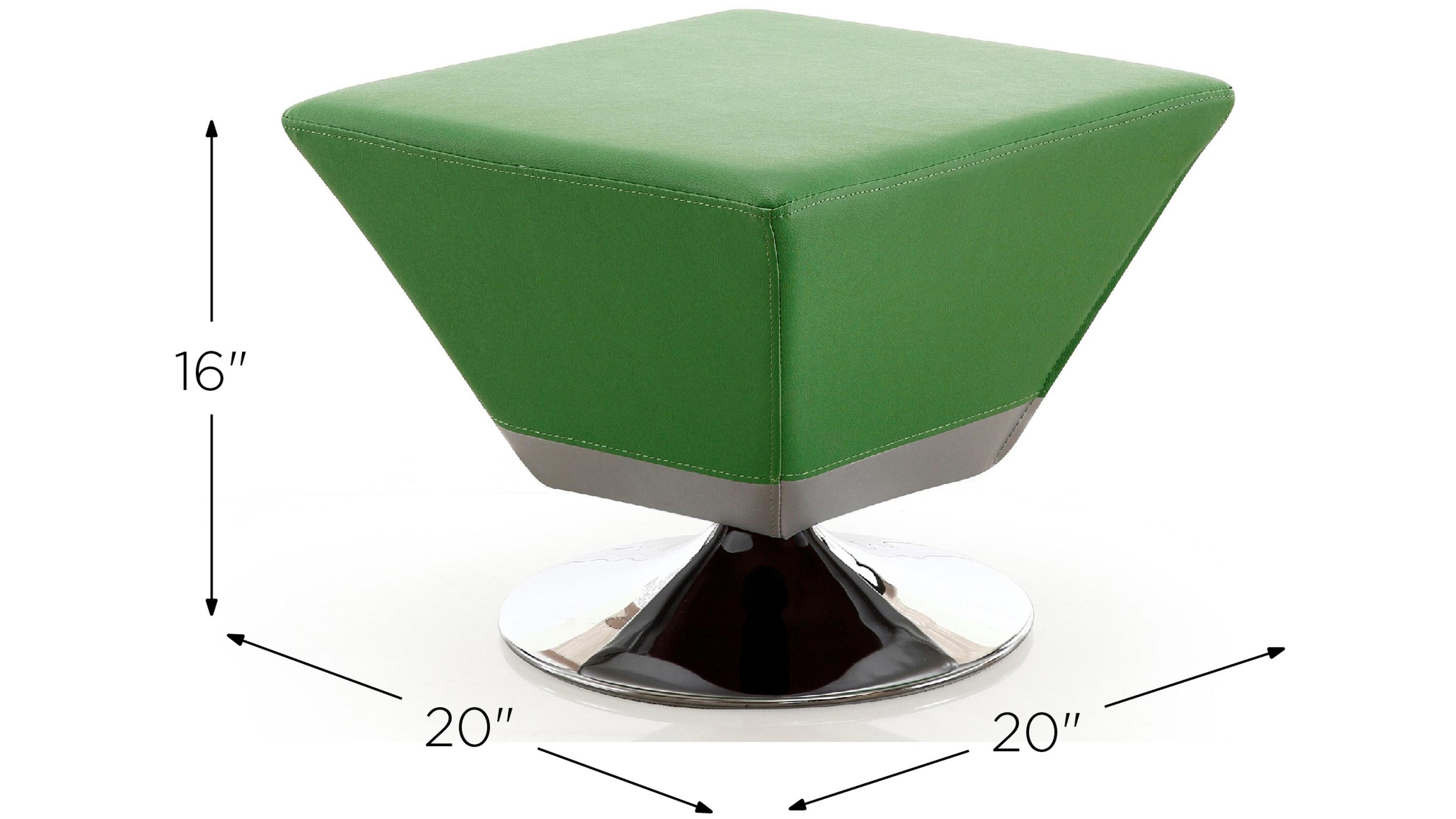 Diamond Swivel Ottoman | Raymour & Flanigan