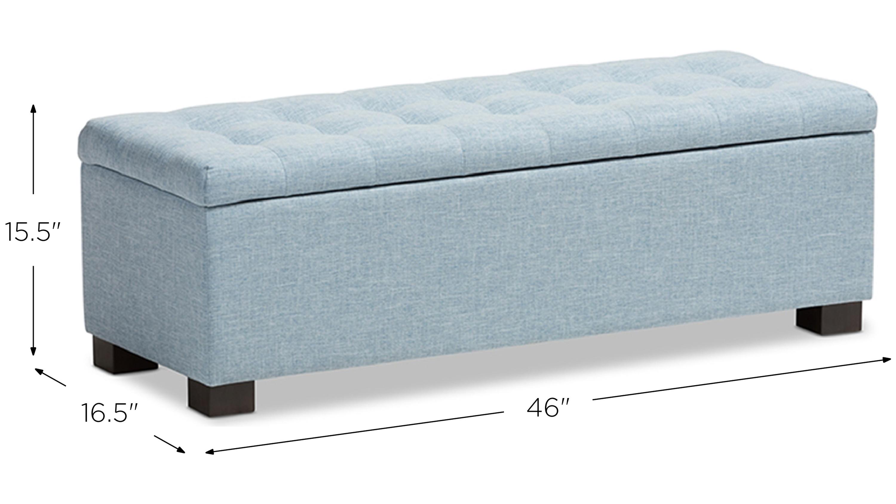 Roanoke Ottoman Bench | Raymour & Flanigan