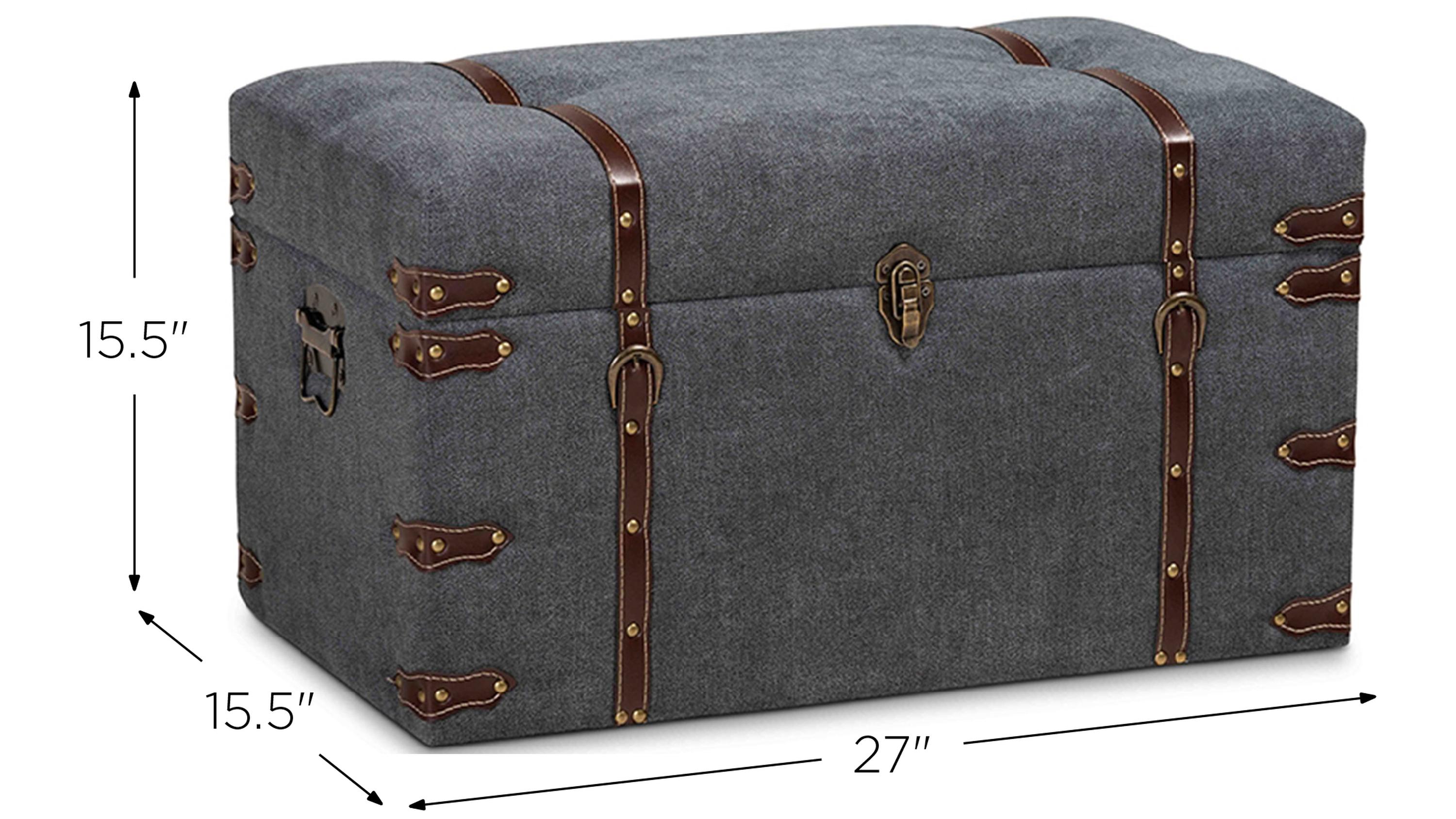 Palma Storage Trunk Ottoman | Raymour & Flanigan