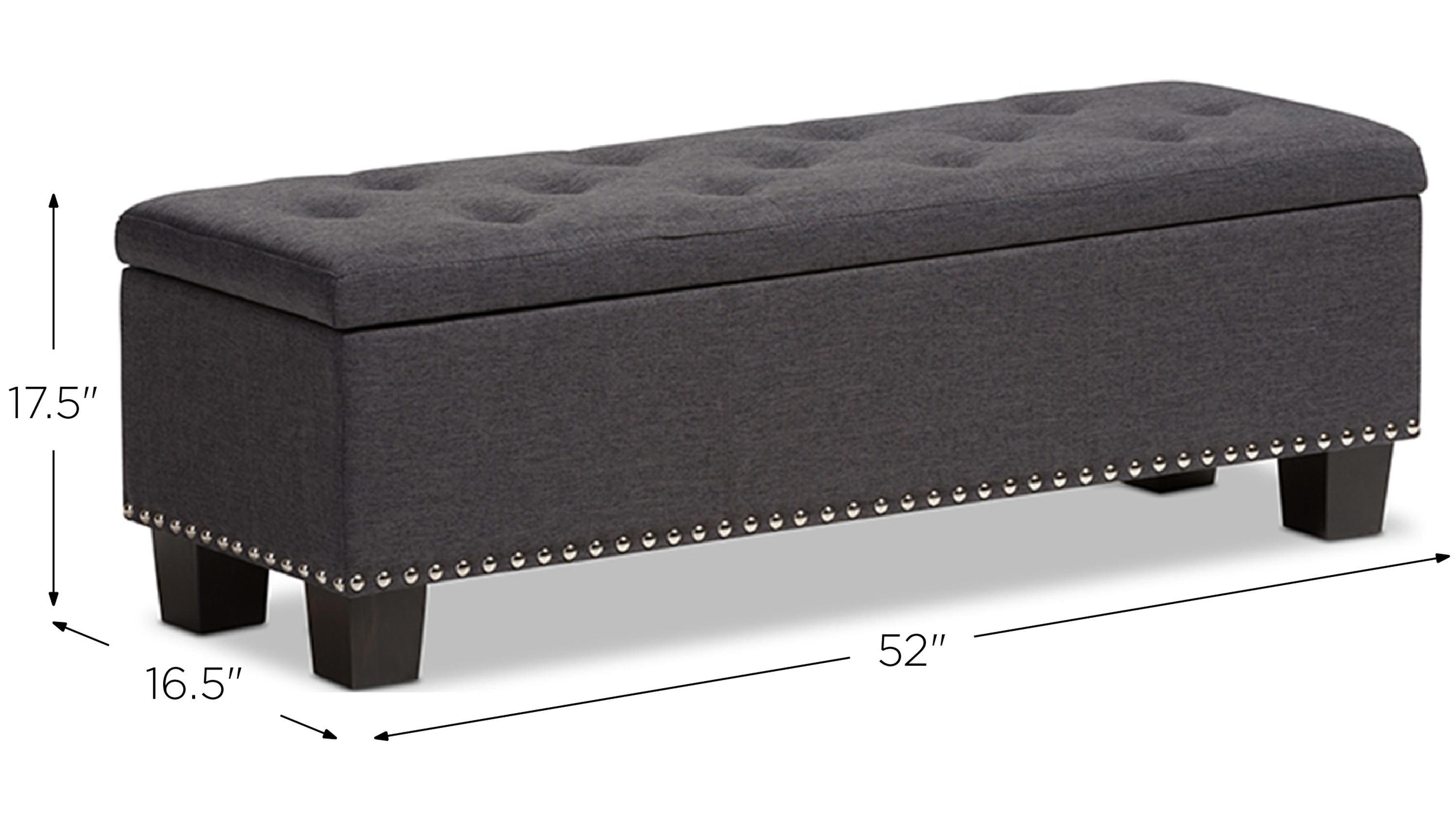 Hannah Storage Ottoman Bench | Raymour & Flanigan