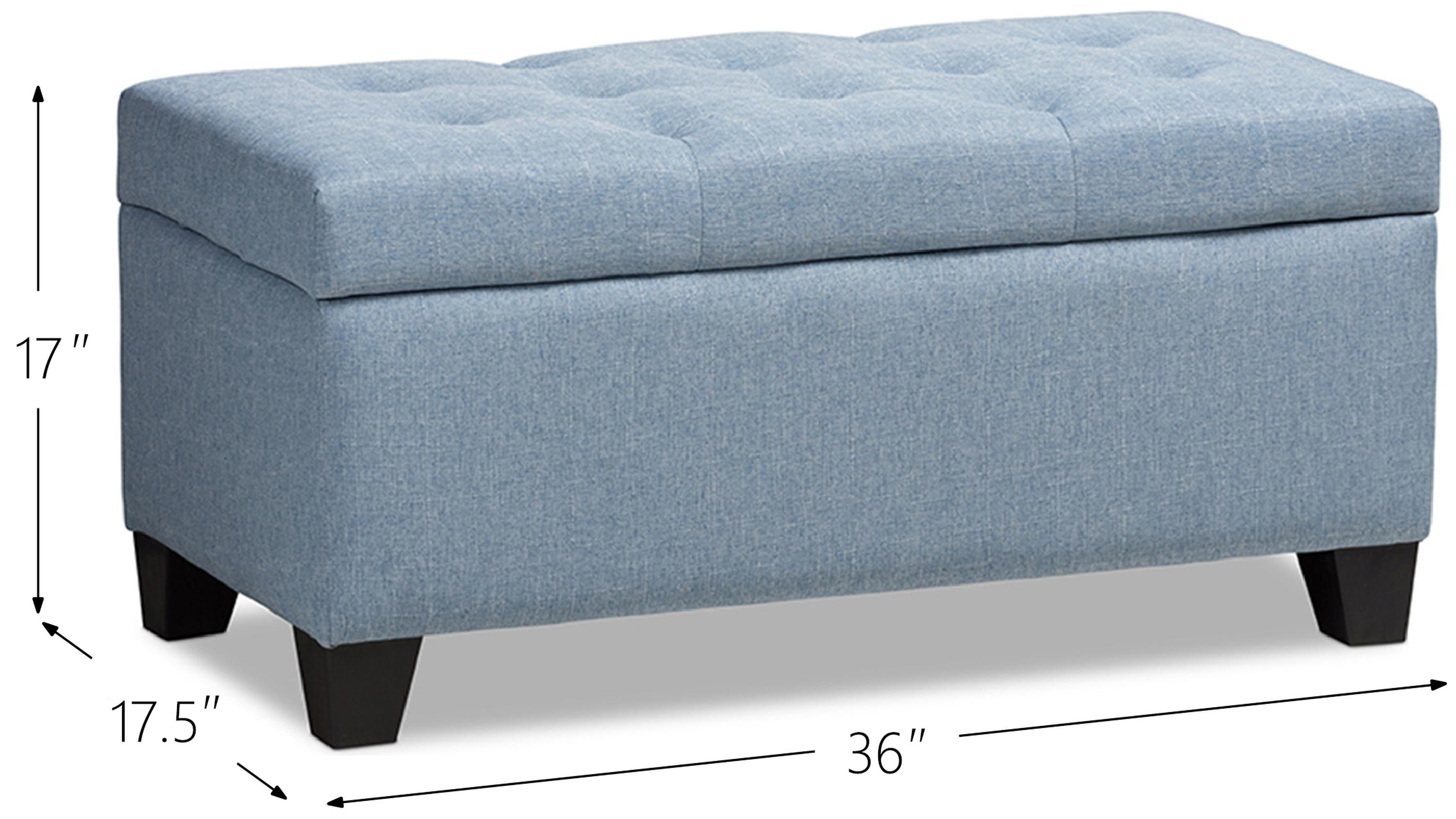 Michaela Storage Ottoman | Raymour & Flanigan