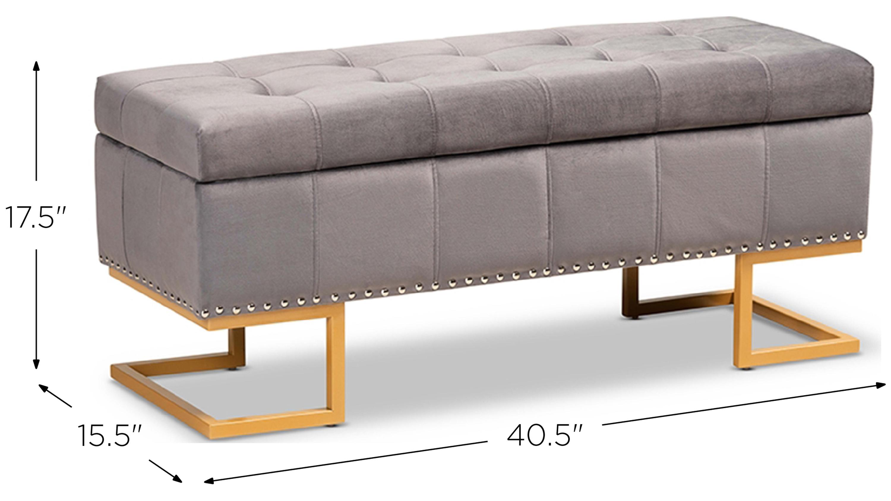 Ellery Storage Ottoman | Raymour & Flanigan