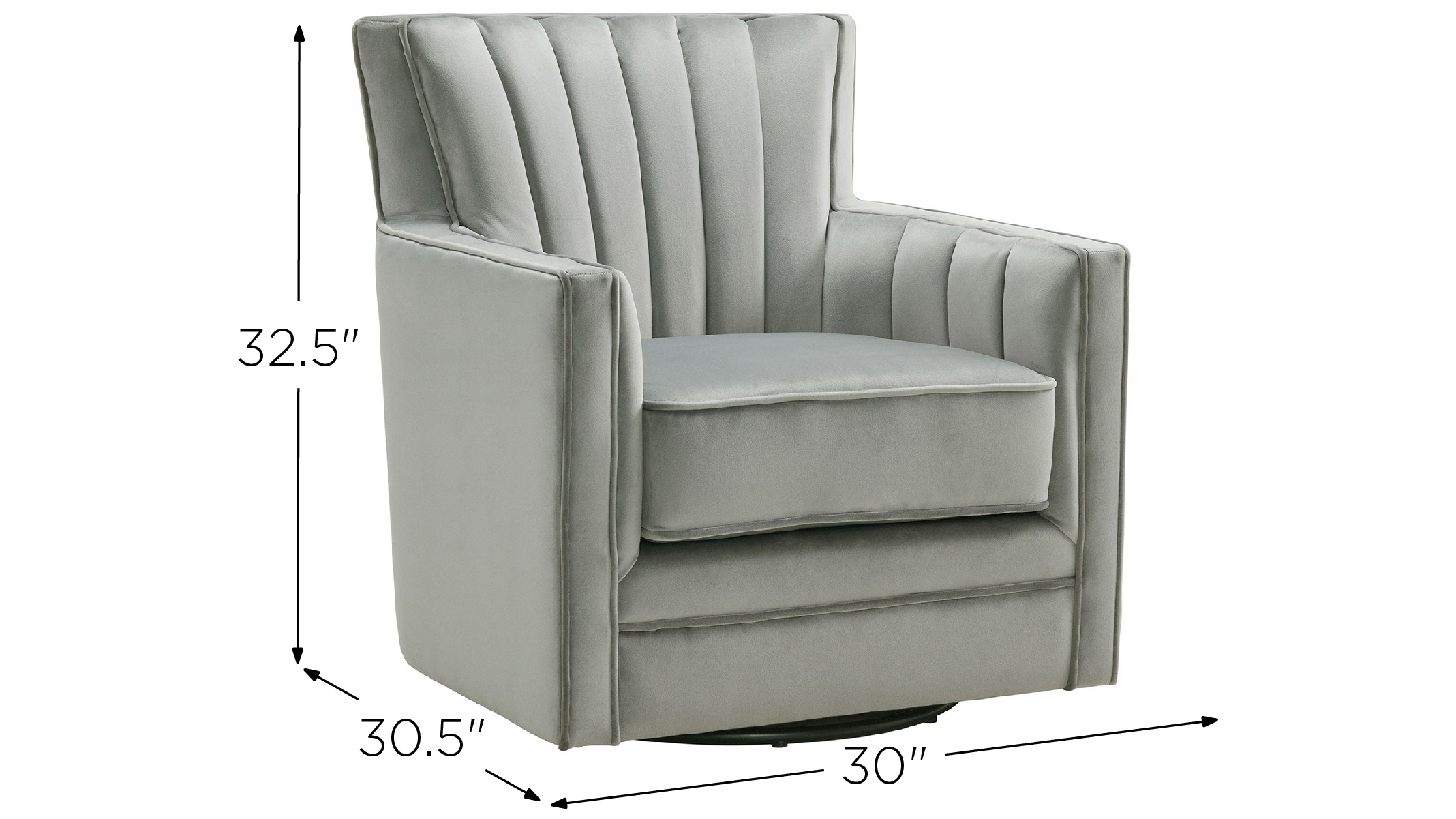 Lawson Swivel Chair | Raymour & Flanigan