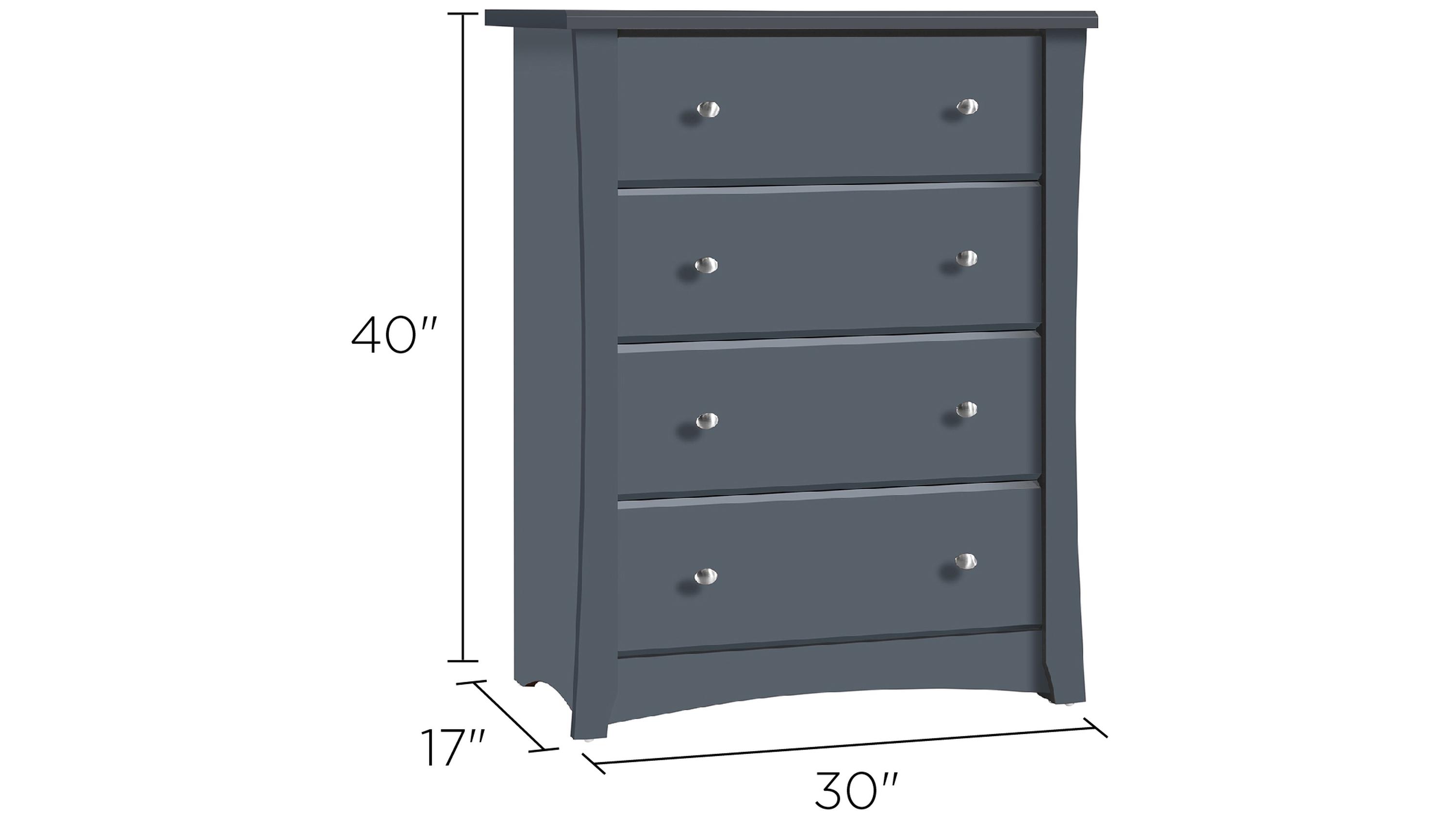 Crest 4 Drawer Chest | Raymour & Flanigan | Raymour & Flanigan