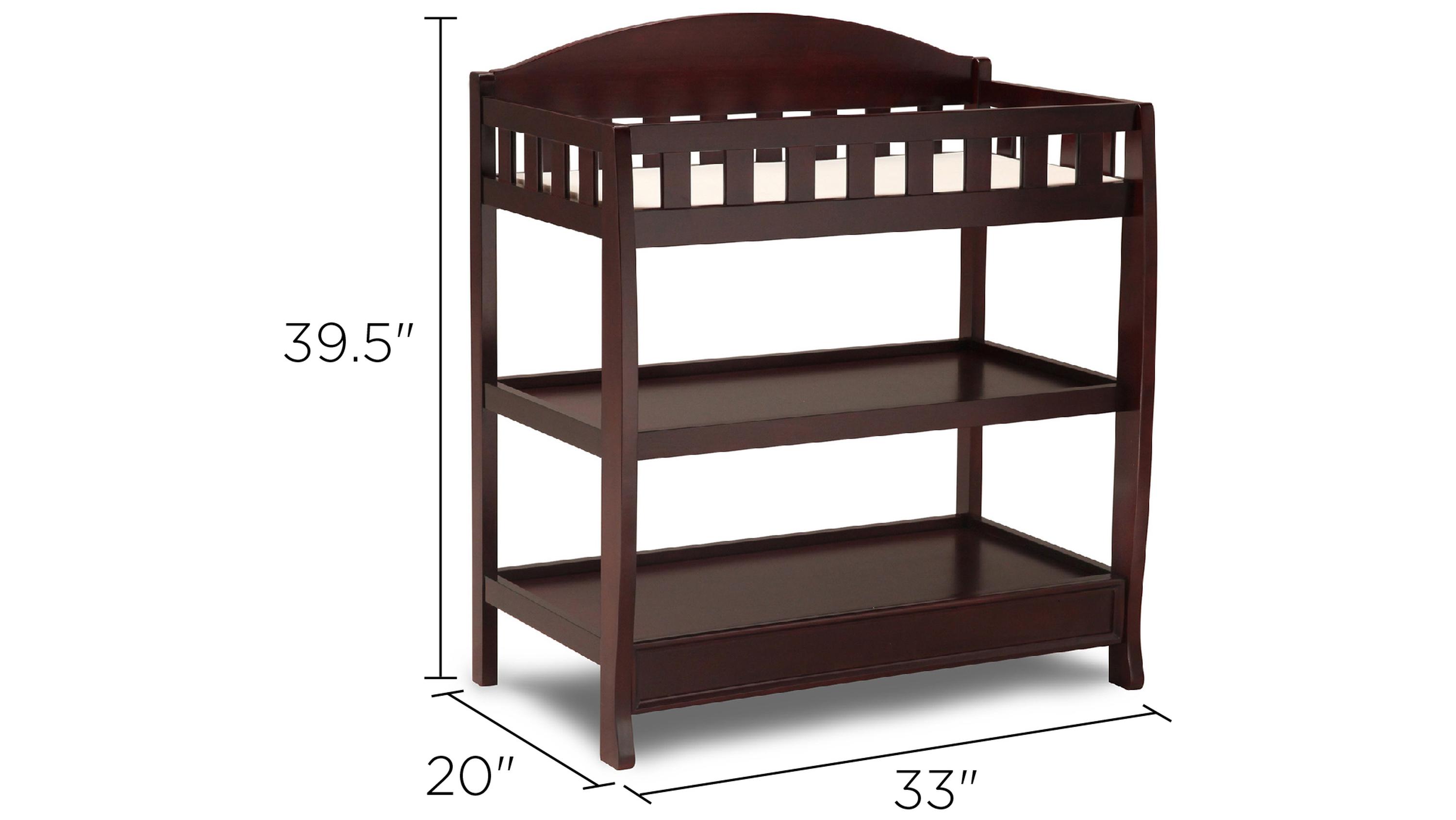 Wilmington Infant Changing Table with Pad by Delta Children | Raymour ...