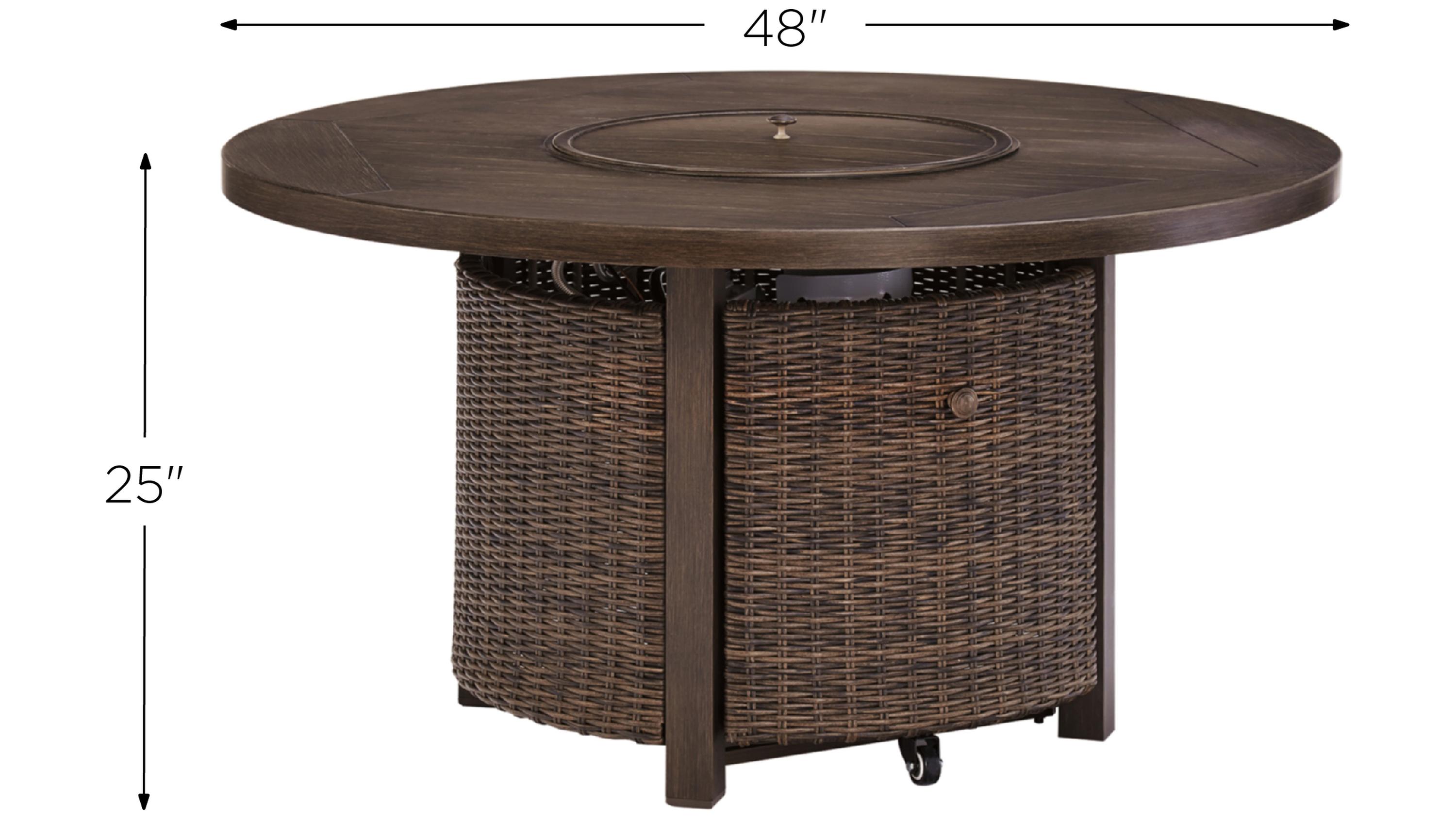 Paradise Trail Fire Pit Table | Raymour & Flanigan