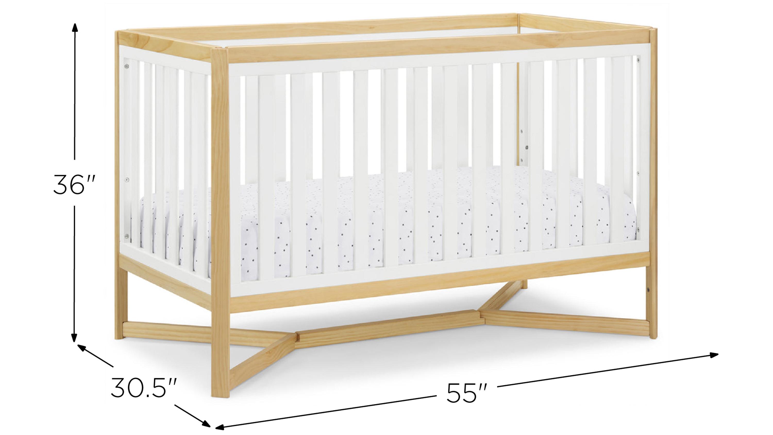 Tribeca Adjustable Height Crib by Delta Children | Raymour & Flanigan