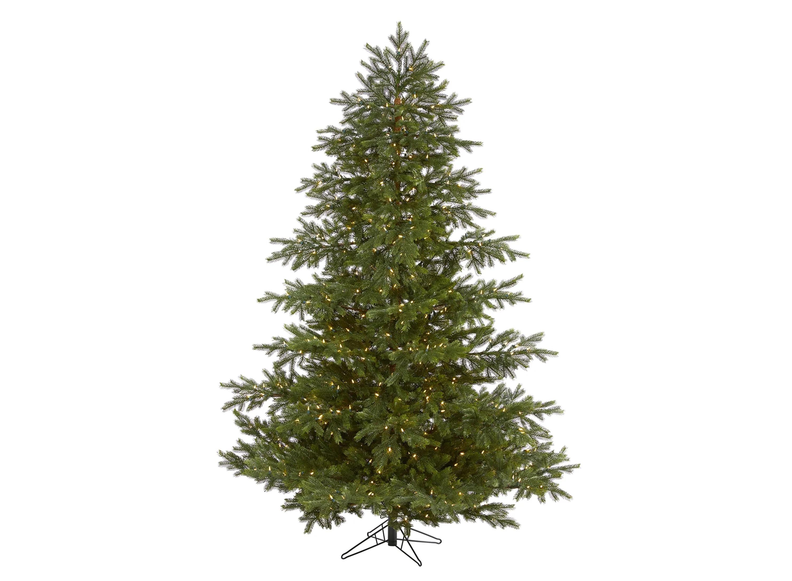 7.5ft. Pre-Lit South Carolina Spruce Artificial Christmas Tree - CM ...
