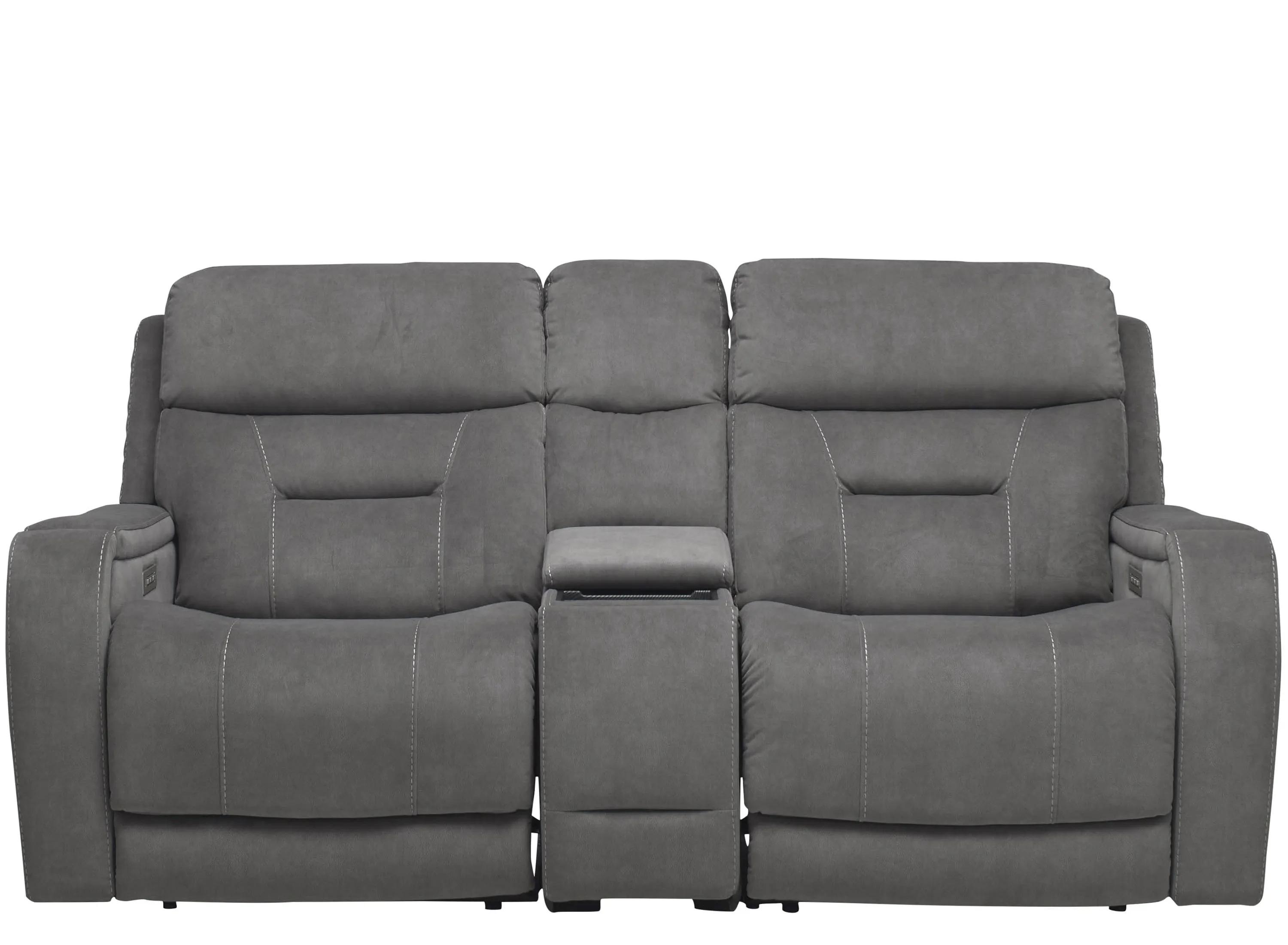 Irving 3 pc. Power Console Loveseat Raymour Flanigan