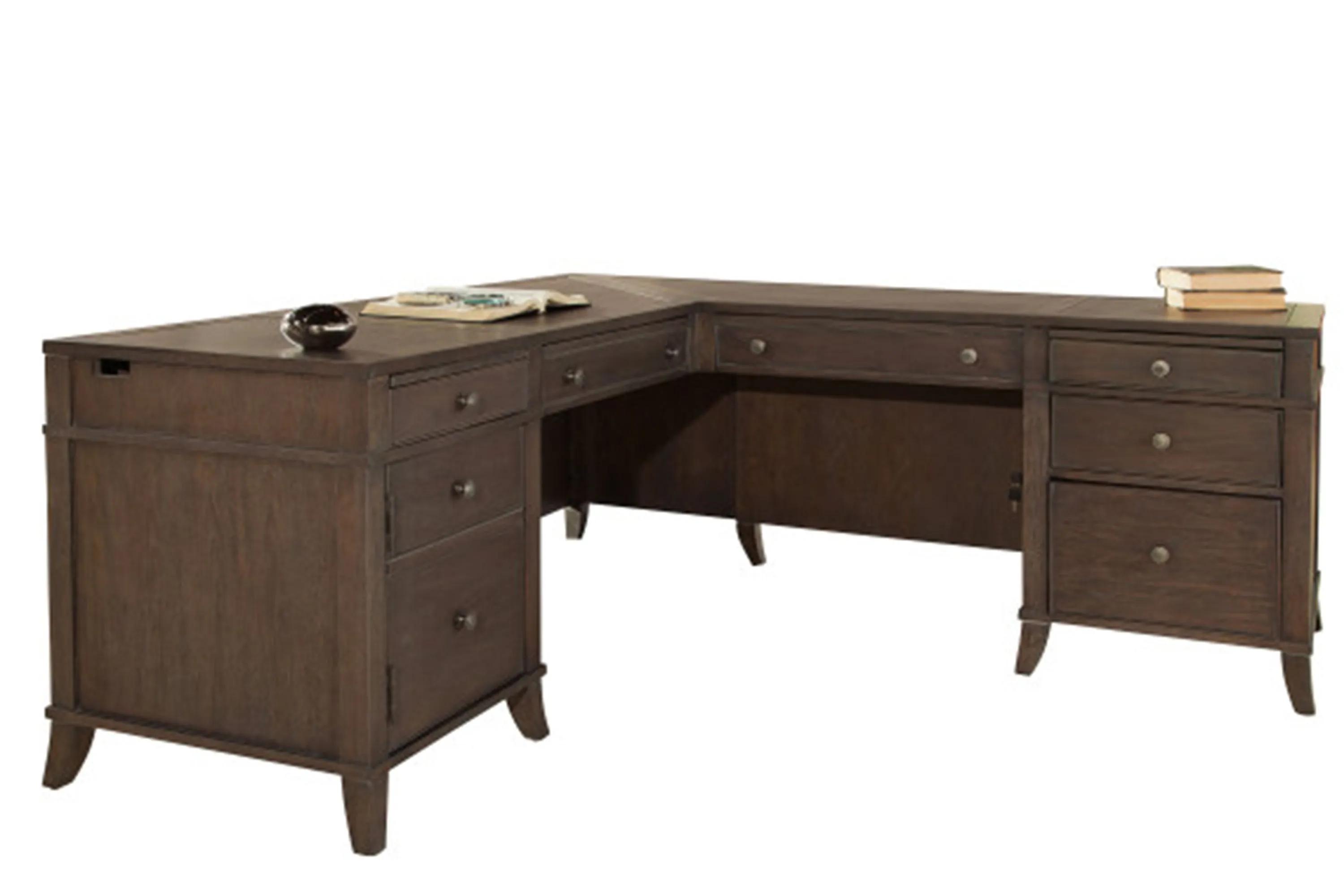 Urban Executive L-shape Desk - CM Interiors