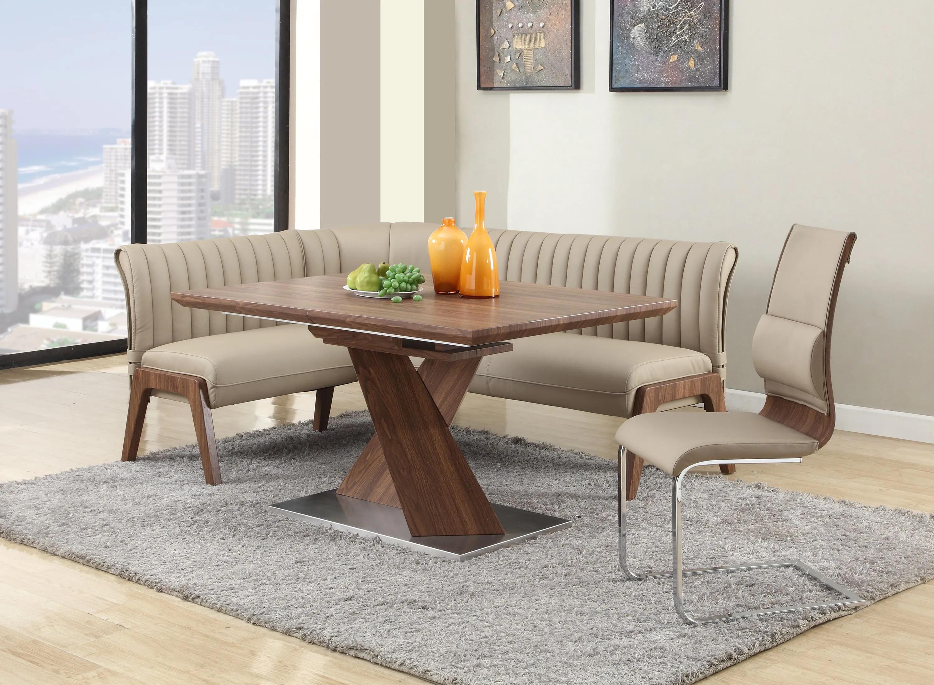 Bethany 3 pc. Breakfast Nook Dining Set Raymour Flanigan