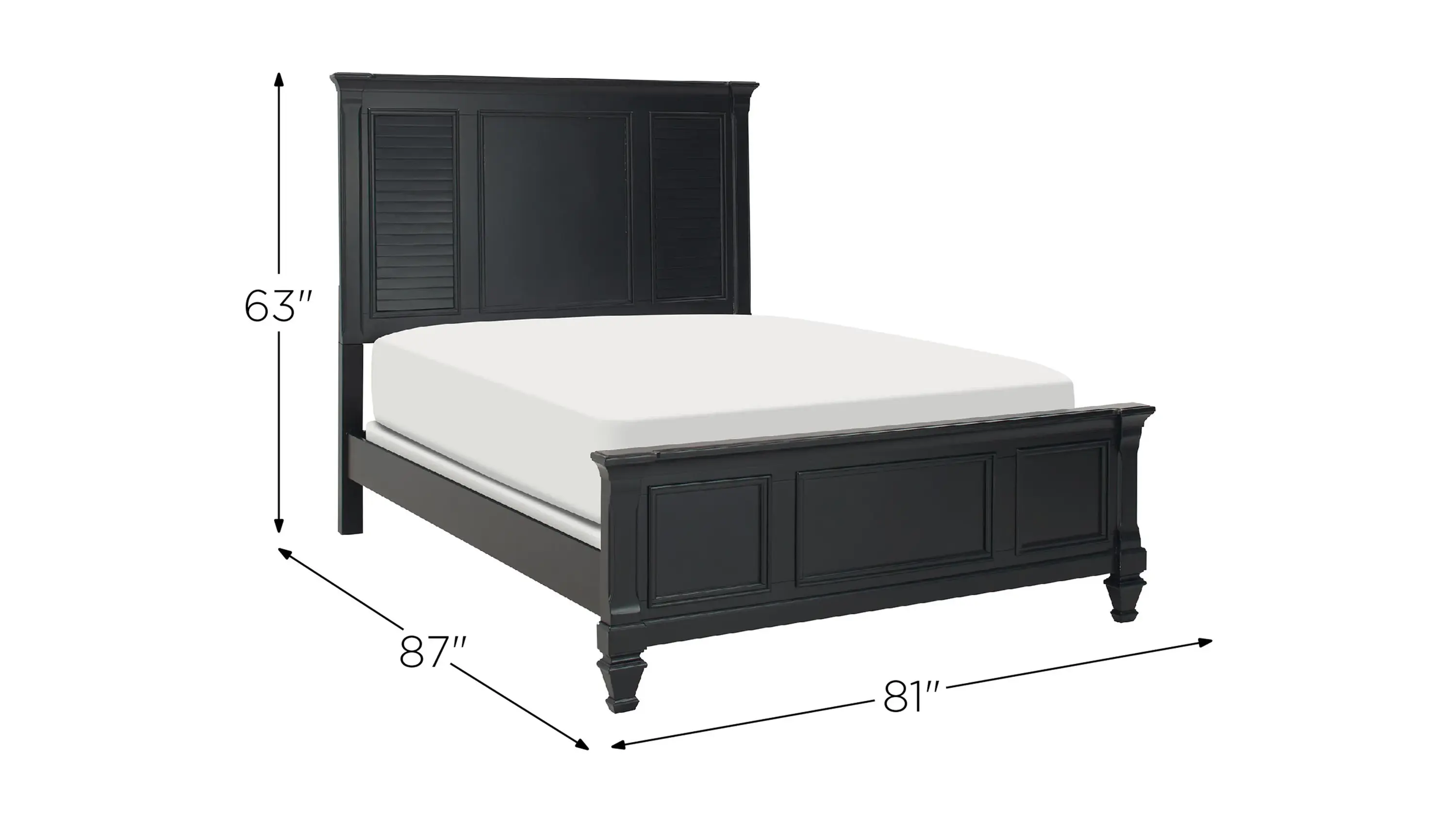 Asher Panel Bed | Raymour & Flanigan