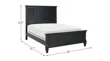 Asher Panel Bed | Raymour & Flanigan