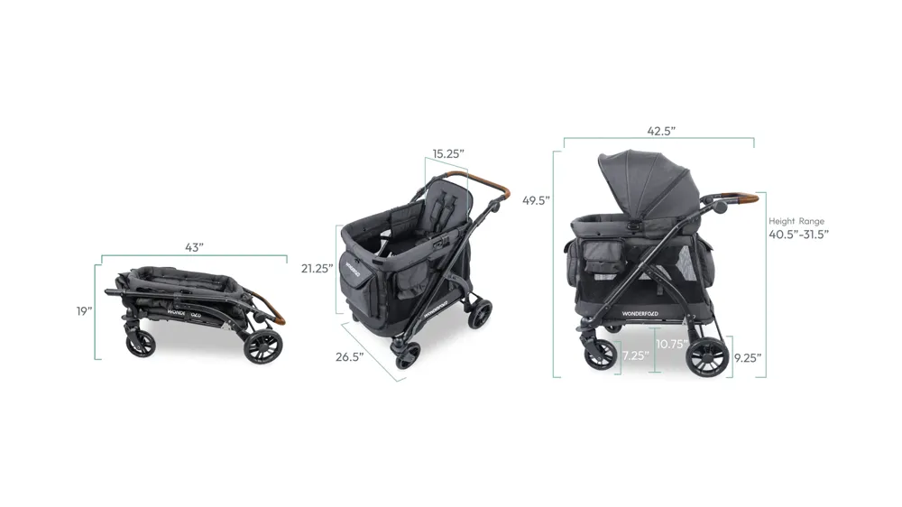 Premium Single Stroller Wagon | Raymour & Flanigan