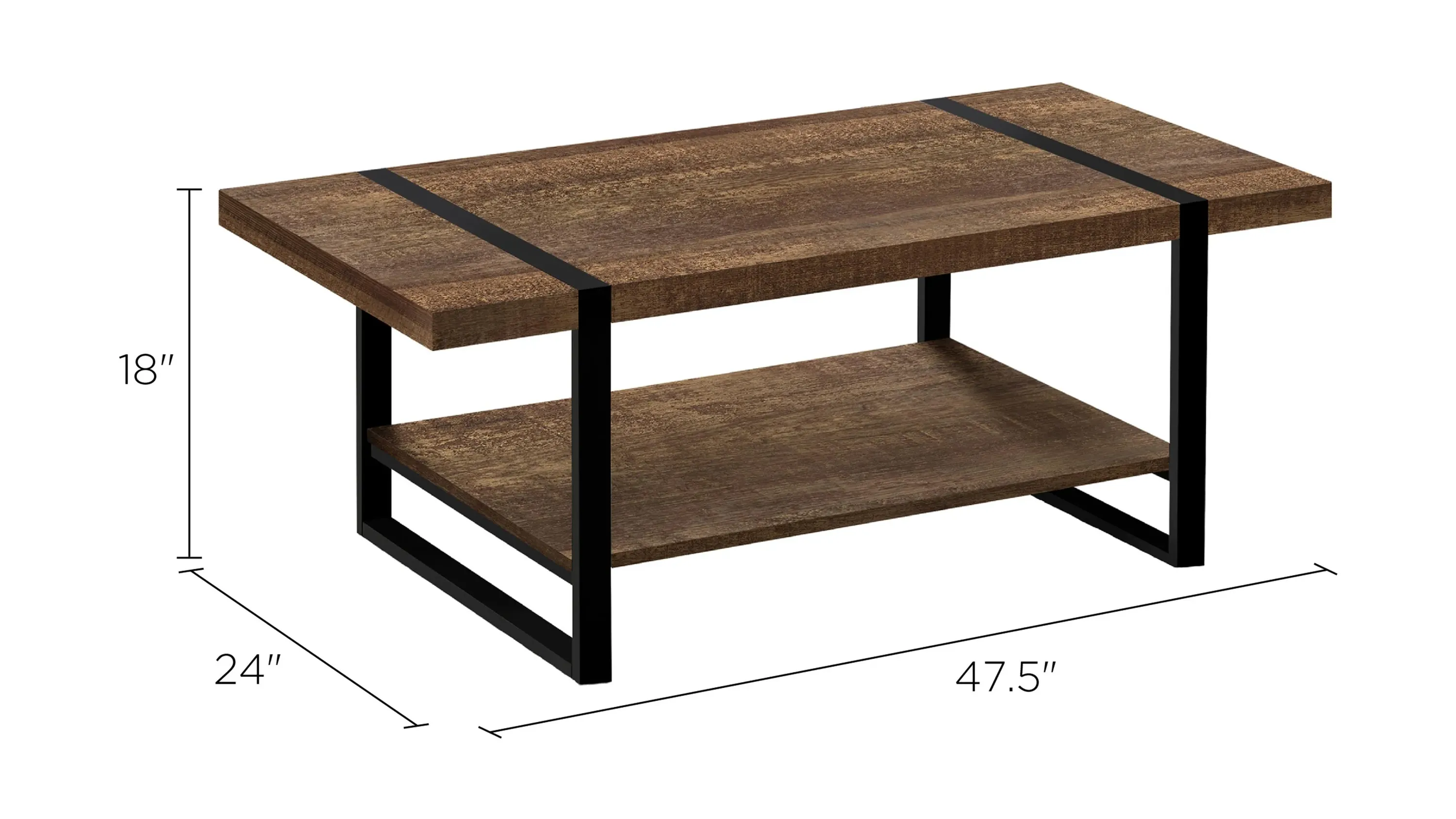Taiga Rectangular Coffee Table | Raymour & Flanigan
