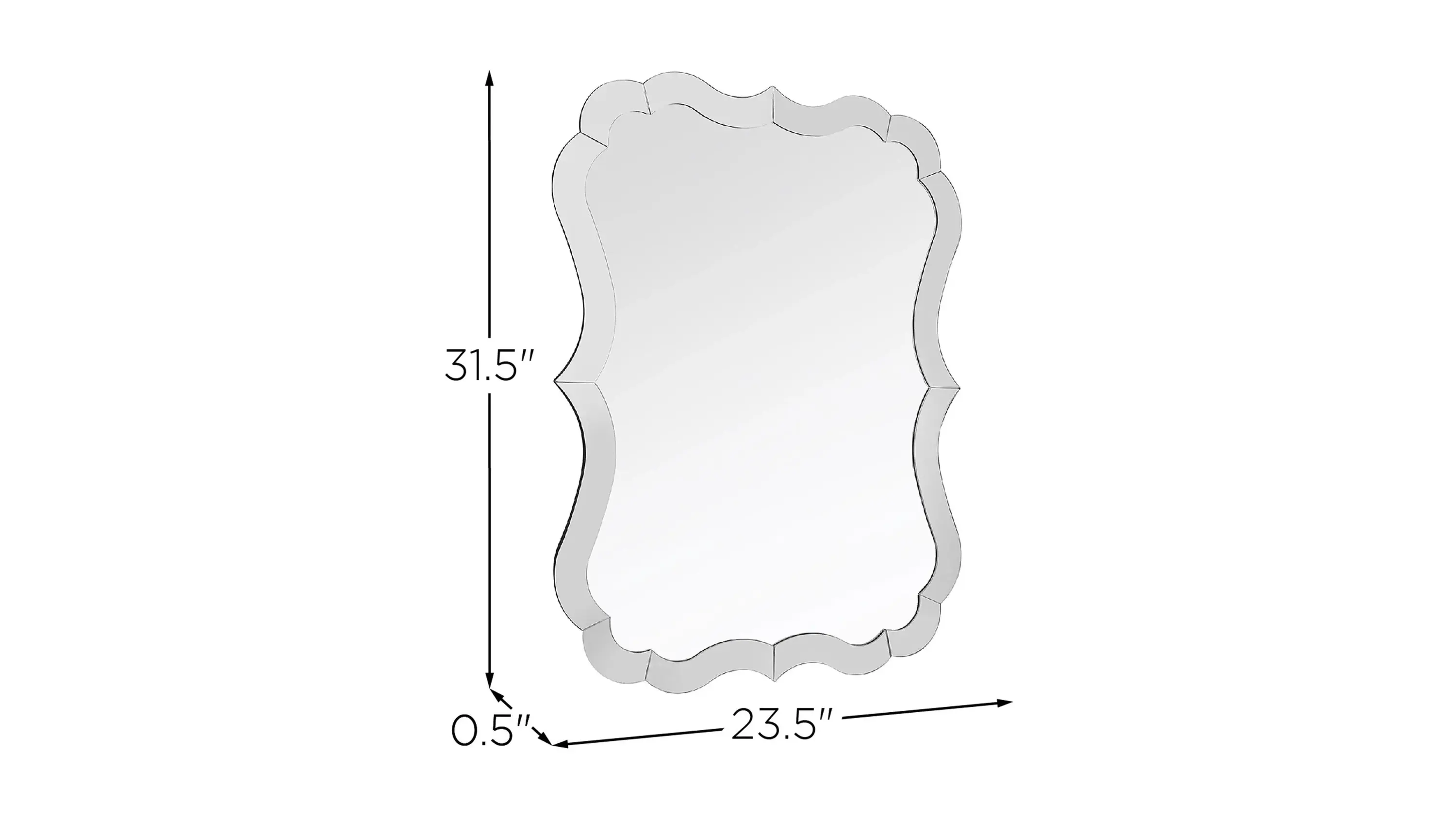 Perfect Symmetry Mirror | Raymour & Flanigan