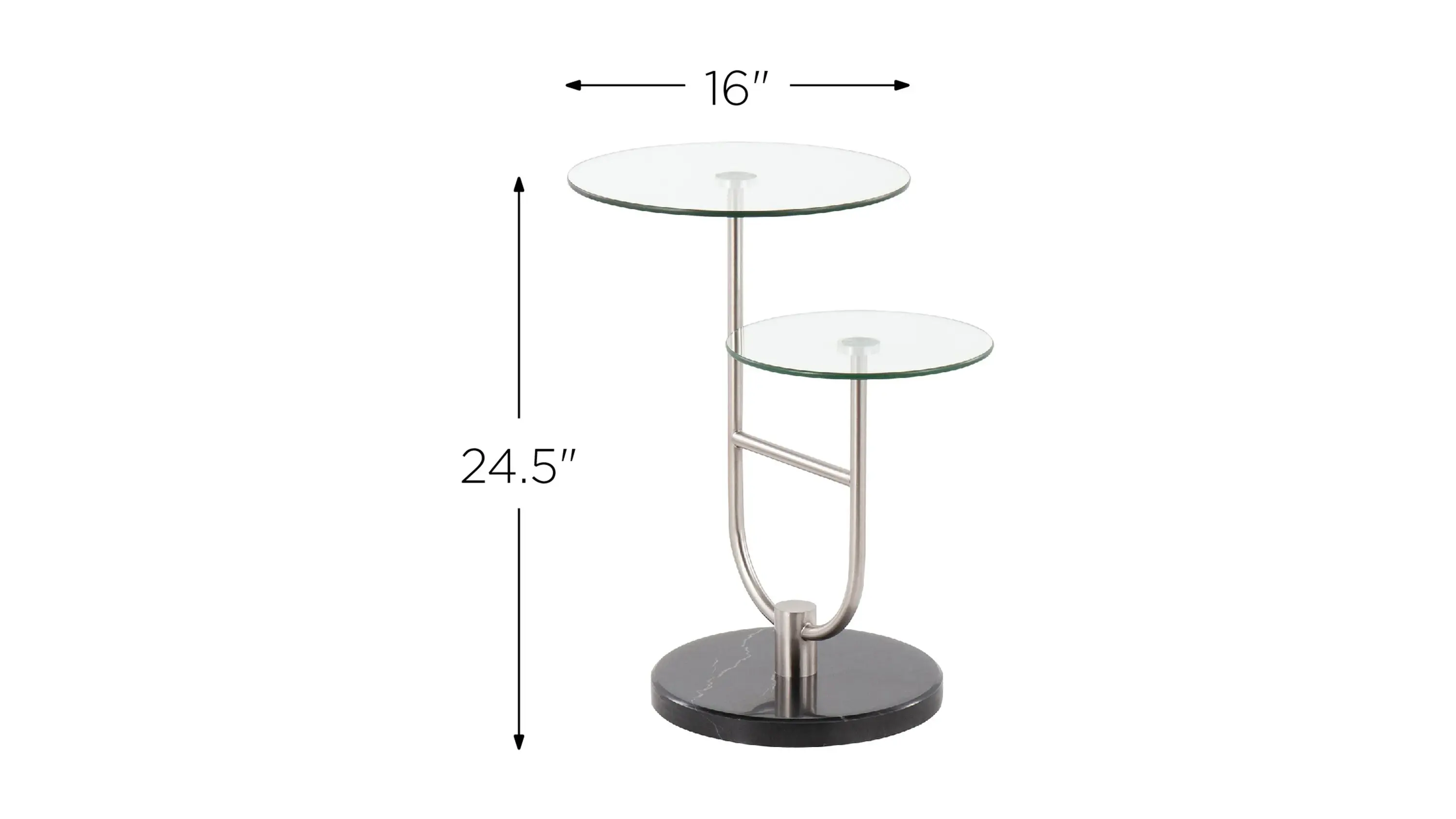 Trombone End Table | Raymour & Flanigan
