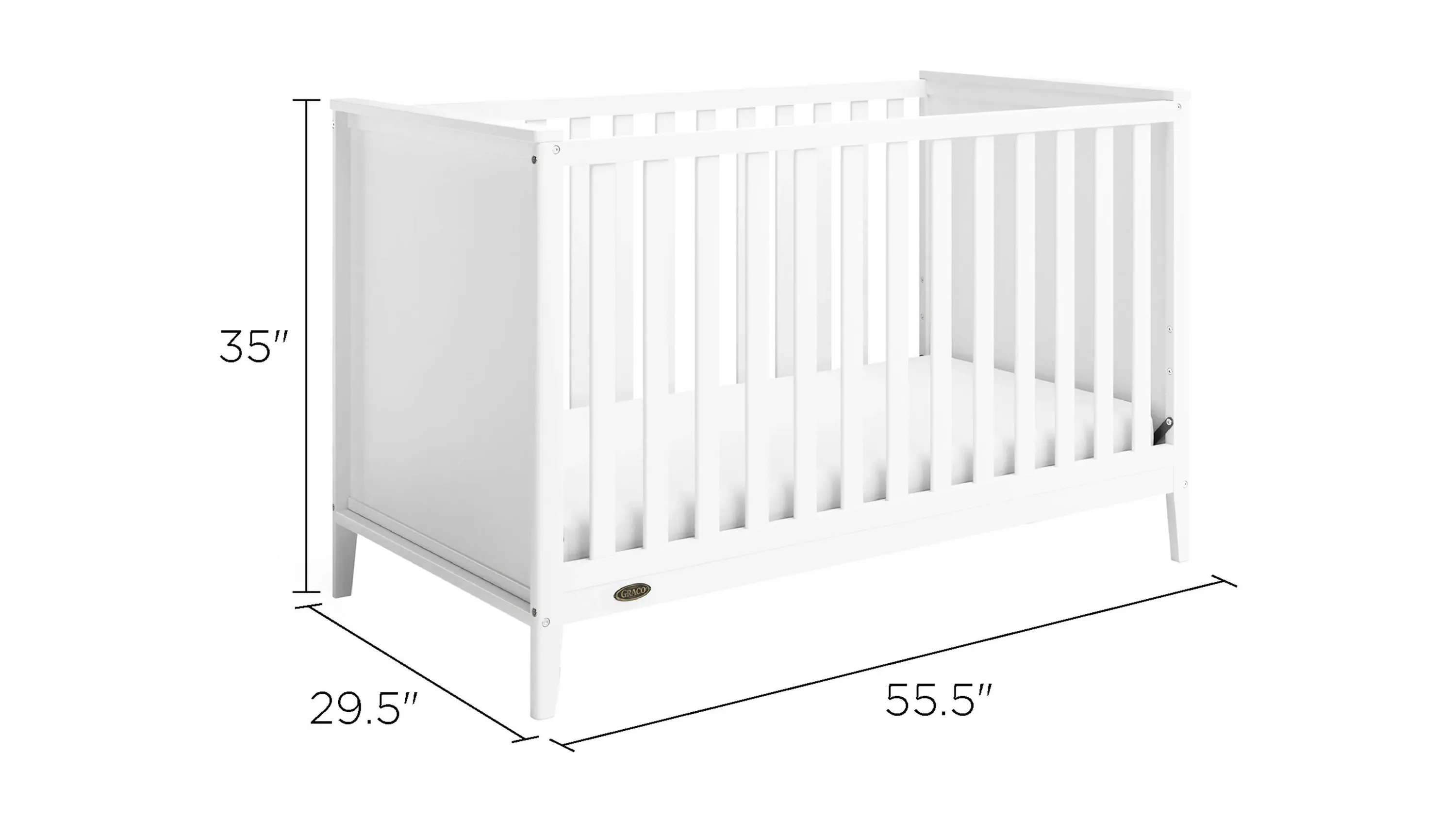 Graco Melbourne 3-in-1 Convertible Crib | Raymour & Flanigan