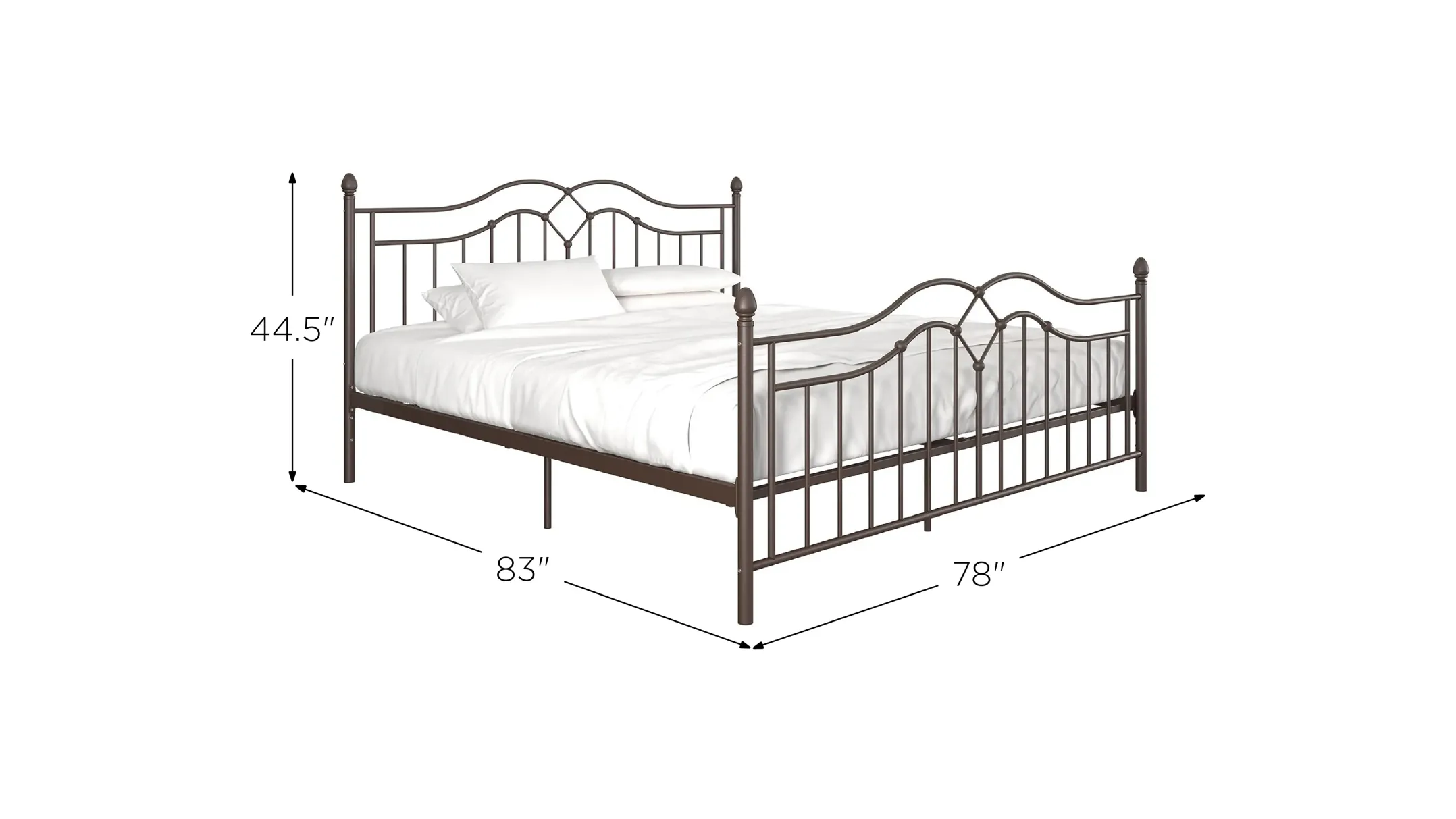 Selene Bed King | Raymour & Flanigan