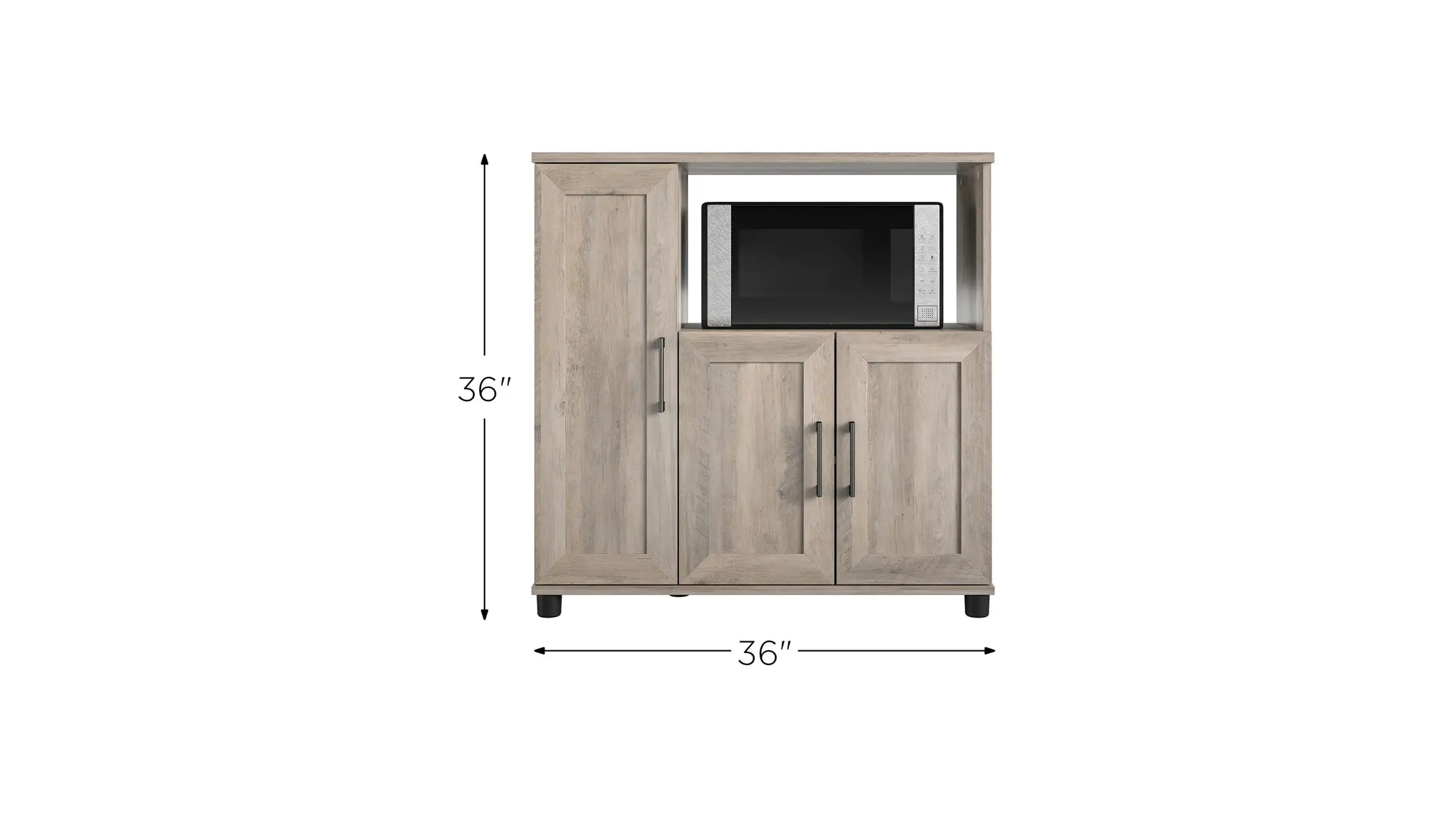 Dover Microwave Stand | Raymour & Flanigan