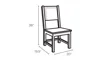 Arrowback Dining Chair Set of 2 | Raymour & Flanigan