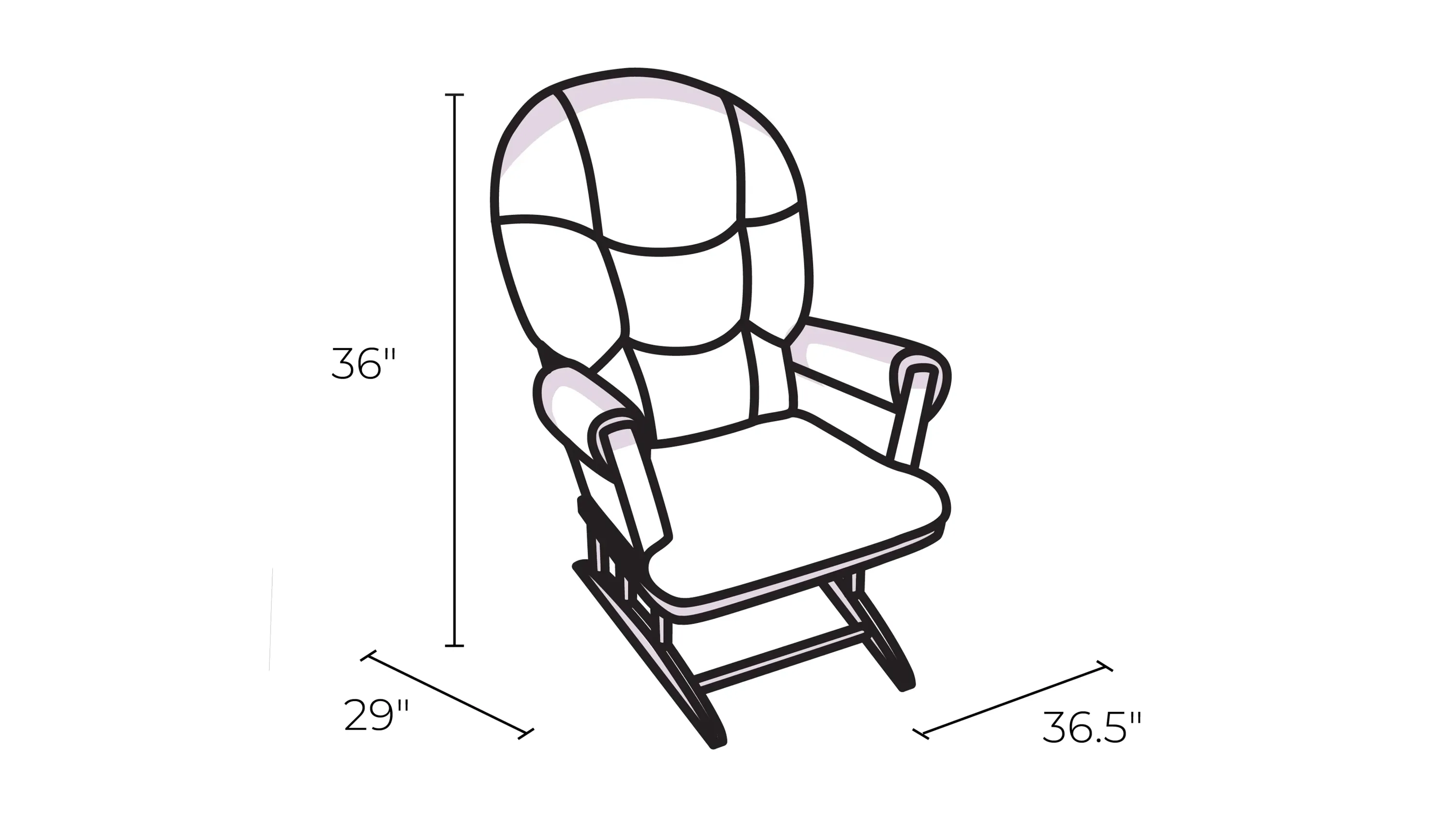 Bennet Rocker Chair | Raymour & Flanigan