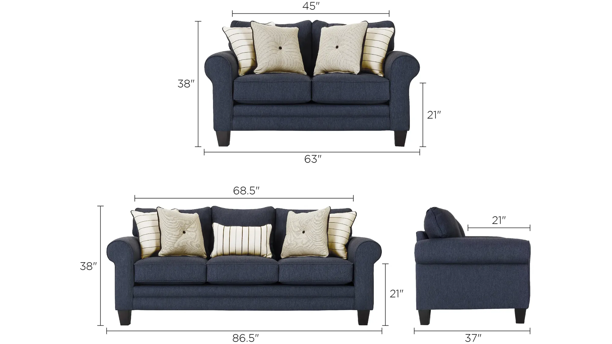 McKinley Living Room Set Raymour Flanigan