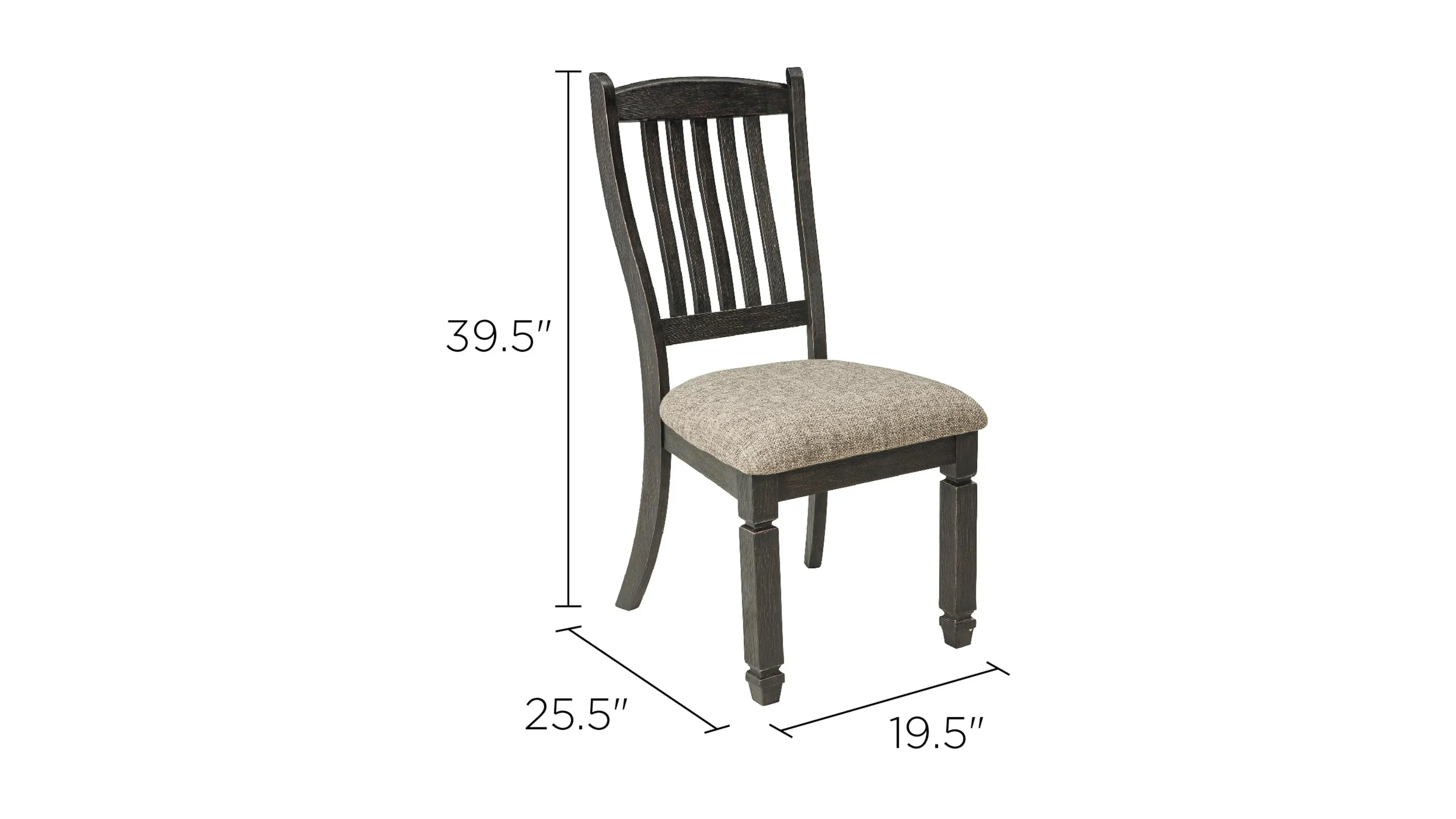 Vail Slat Back Dining Chair | Raymour & Flanigan