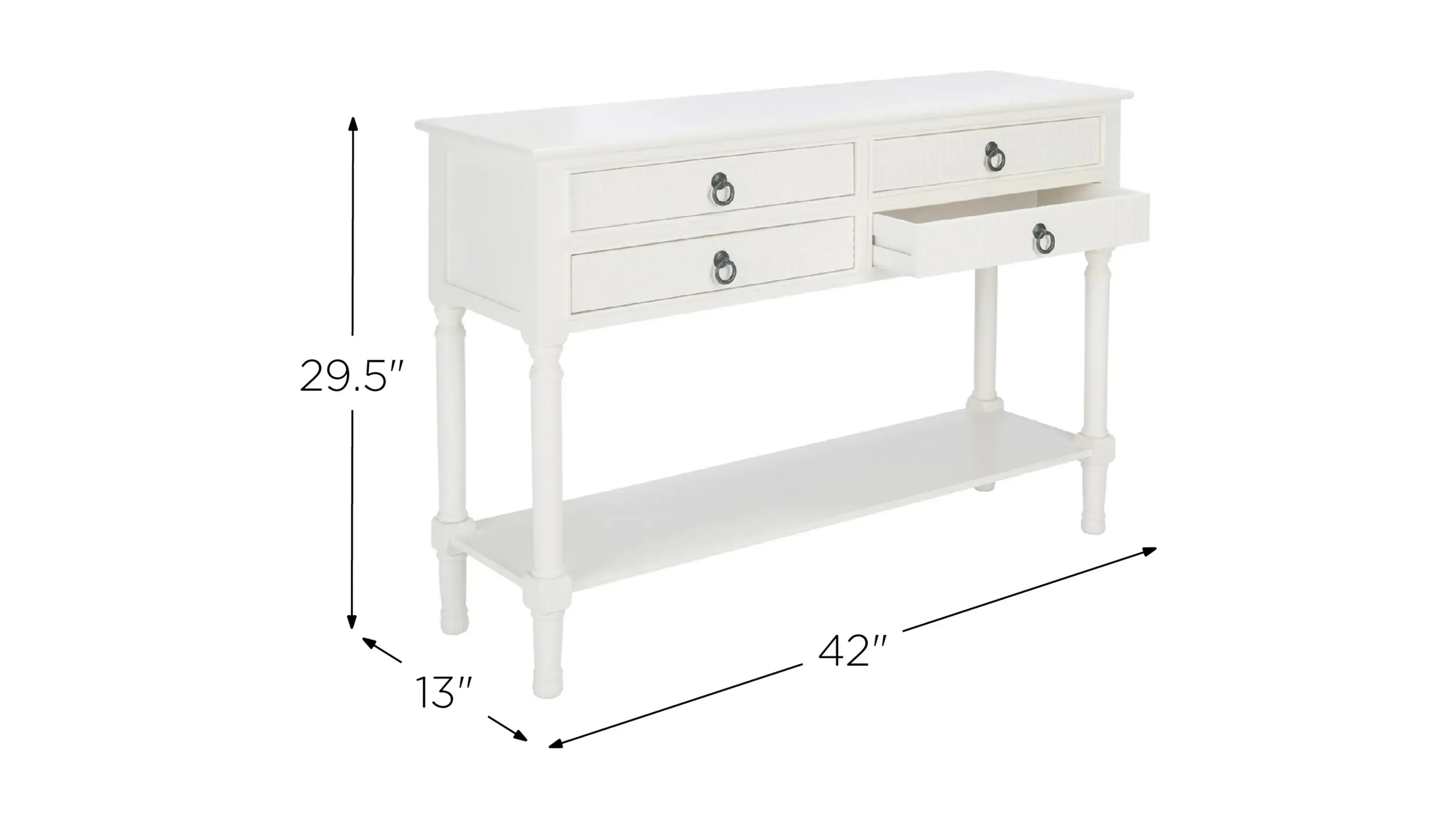 Aiden Console Table | Raymour & Flanigan