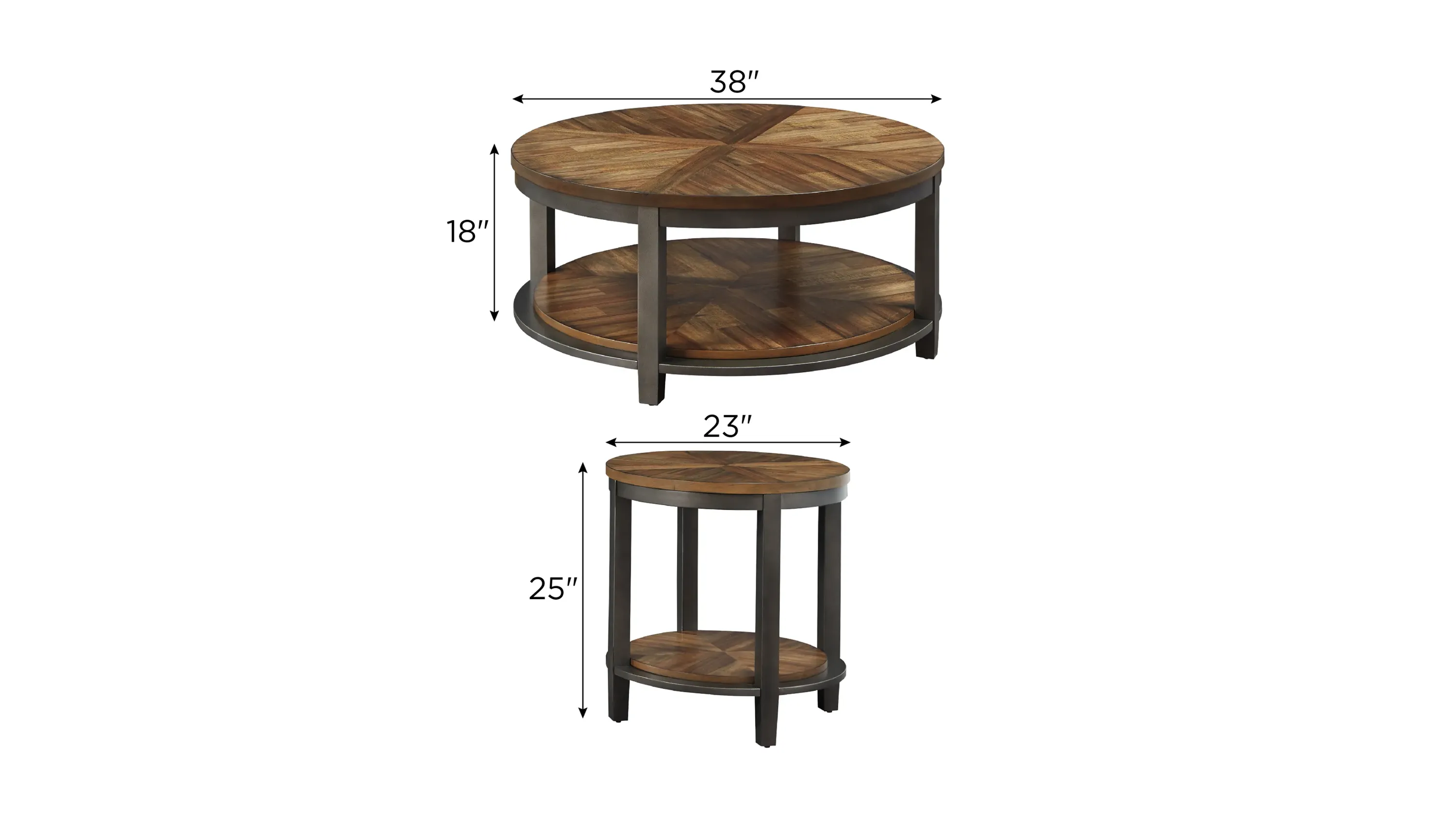 Roy 3-pc. Occasional Table Set | Raymour & Flanigan