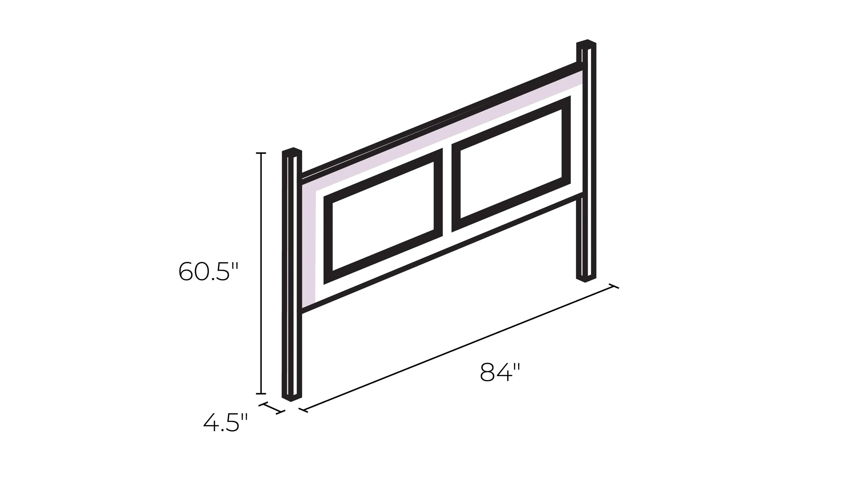 Porter Panel Headboard | Raymour & Flanigan