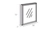 Waltleigh Floor Mirror | Raymour & Flanigan