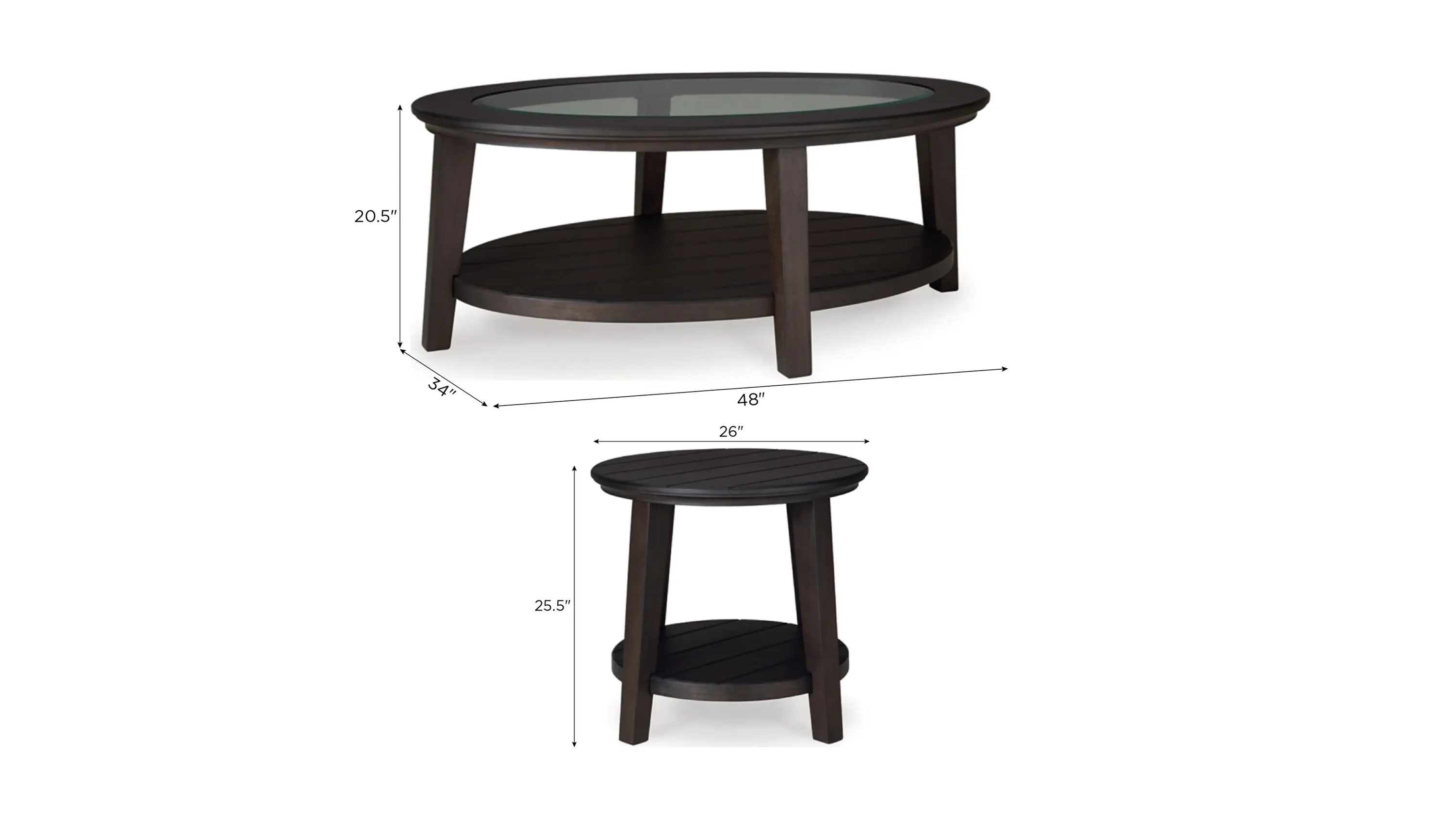 Celamar 3-pc. Occasional Tables | Raymour & Flanigan
