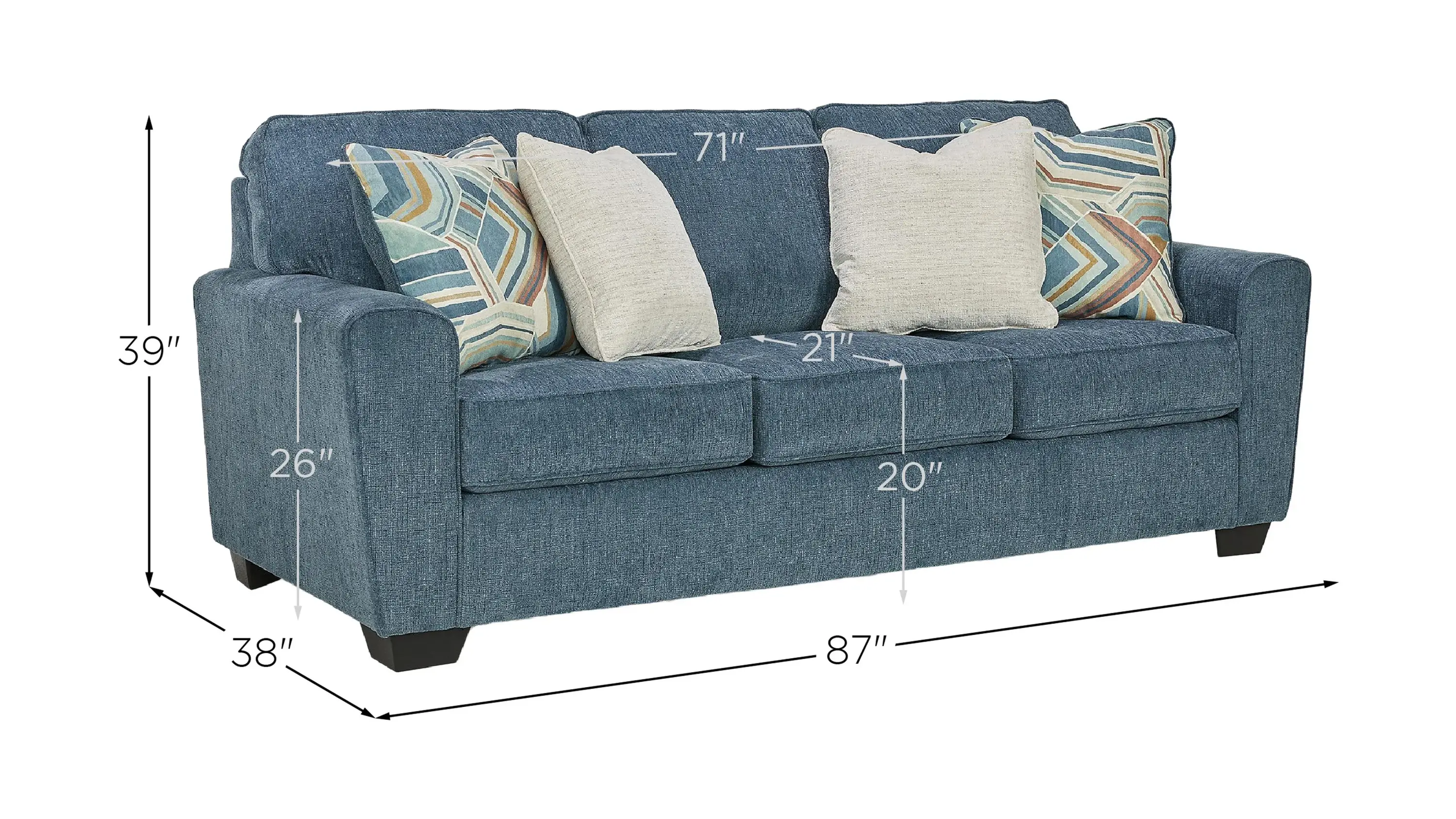 Cashton Queen Sofa Sleeper | Raymour & Flanigan