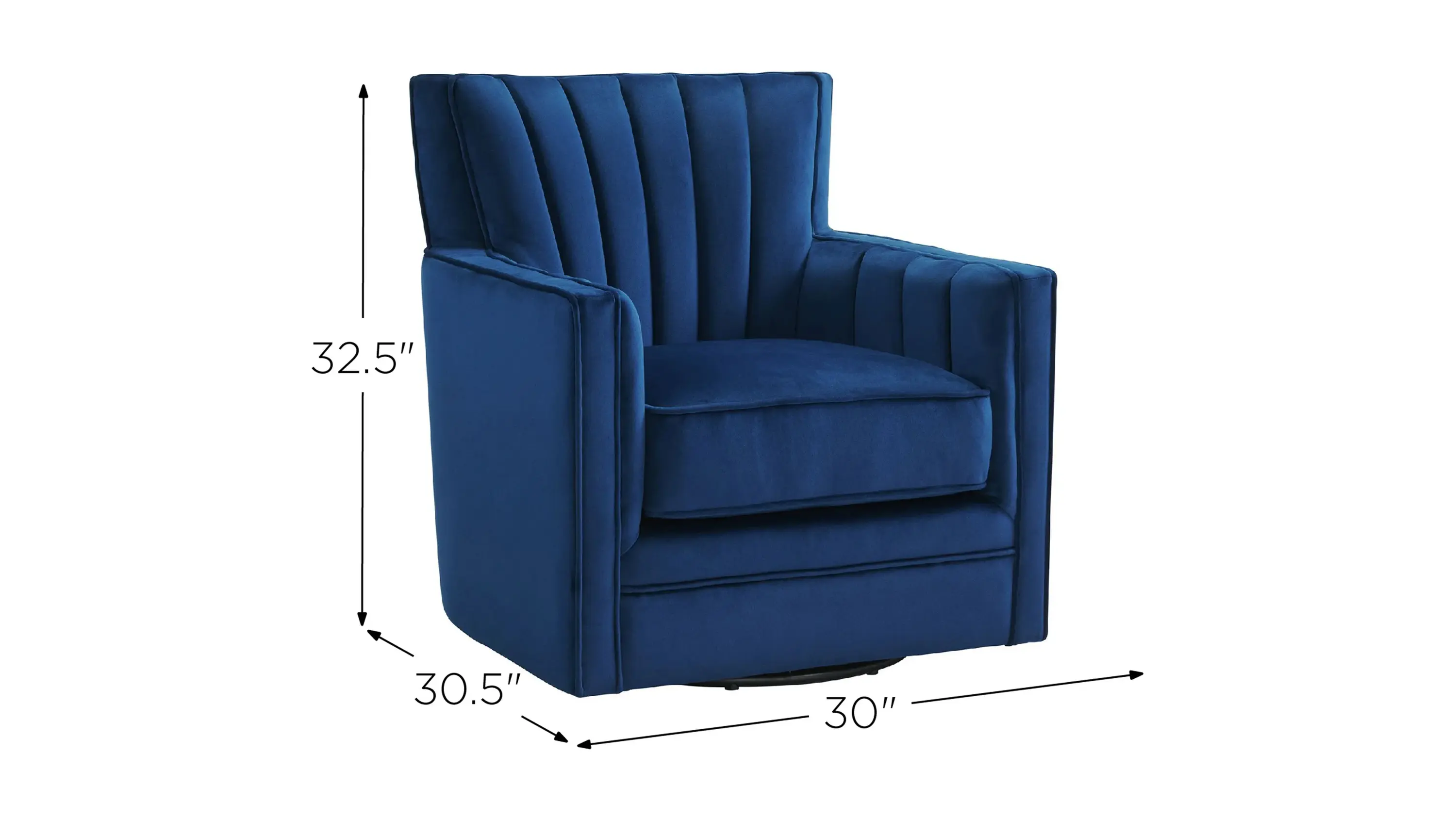 Lawson Swivel Chair | Raymour & Flanigan