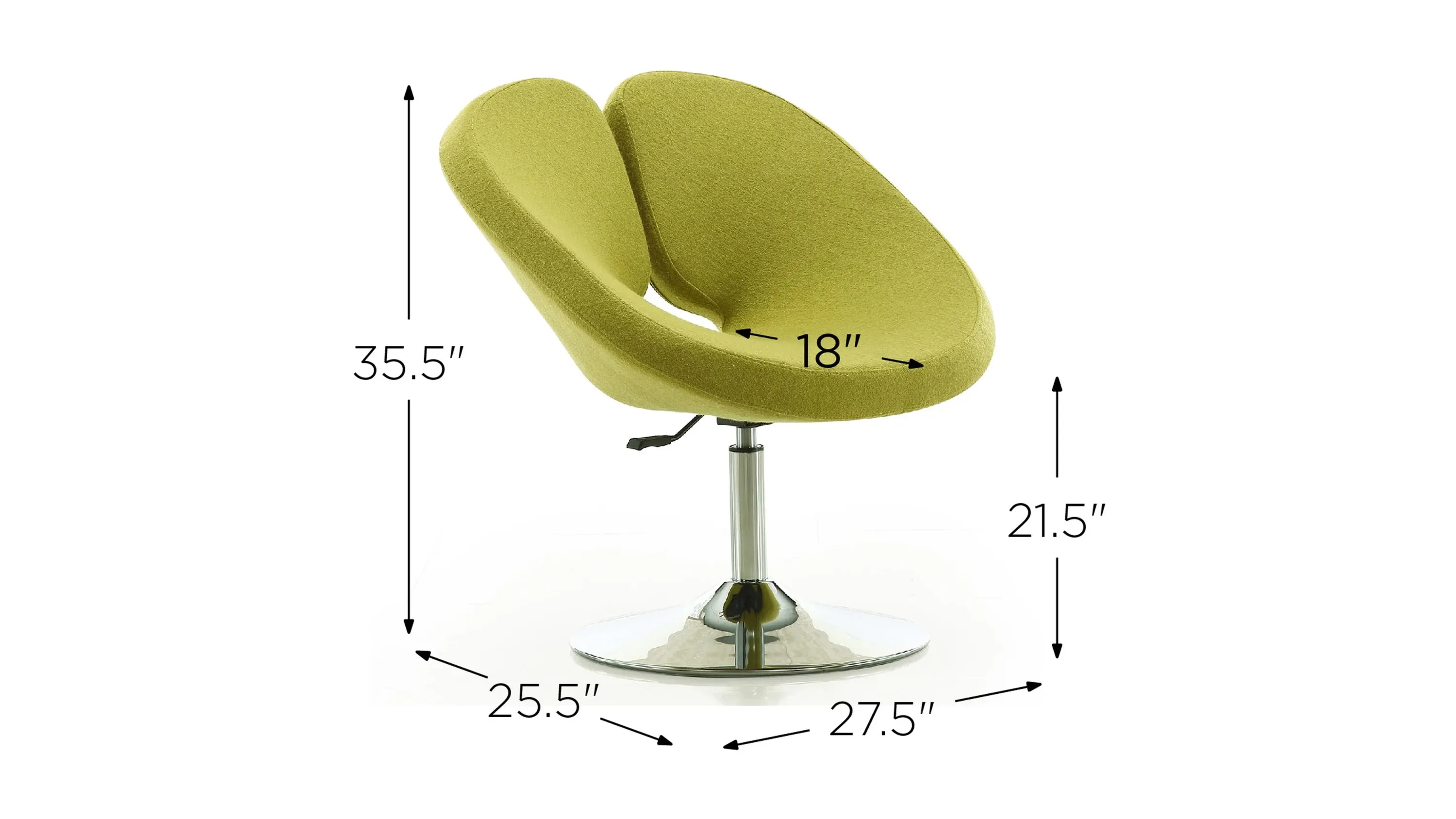 Perch Adjustable Chair (Set of 2) | Raymour & Flanigan