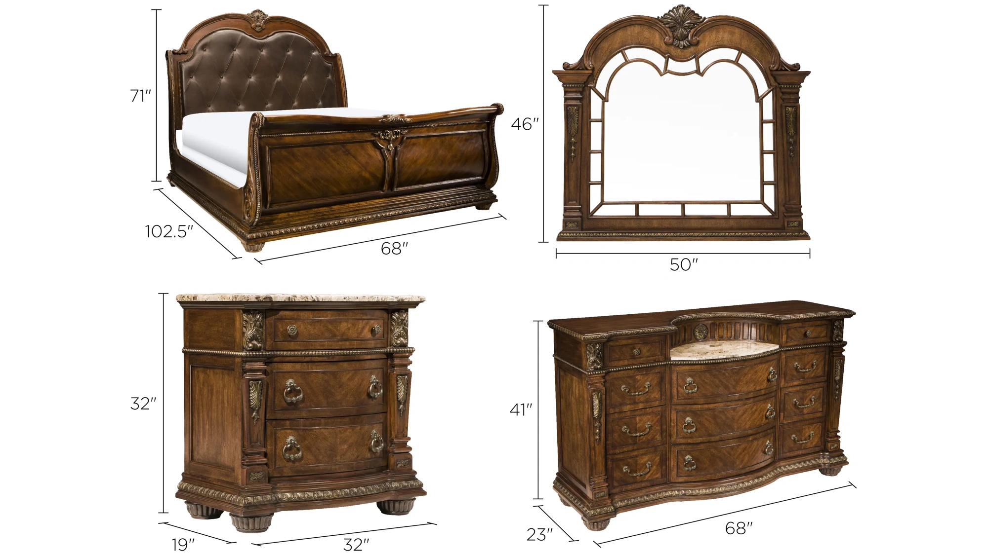 Wilshire bedroom set store