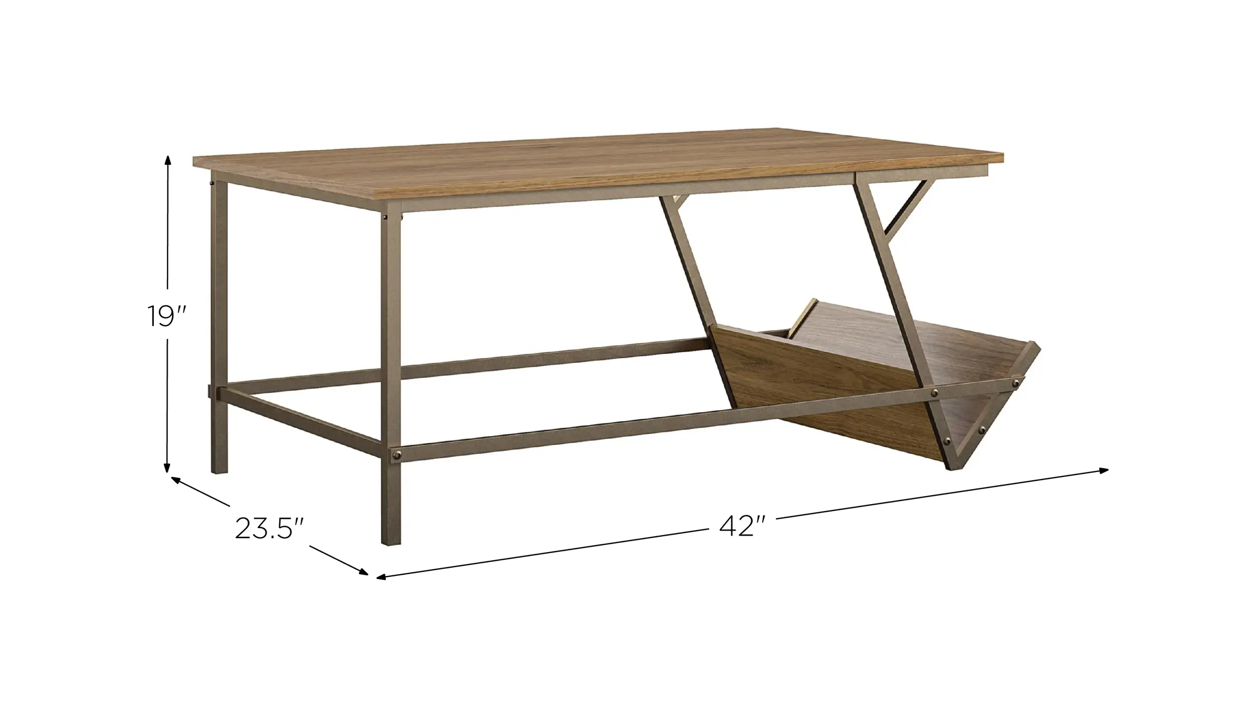 Novogratz Regal Coffee Table | Raymour & Flanigan