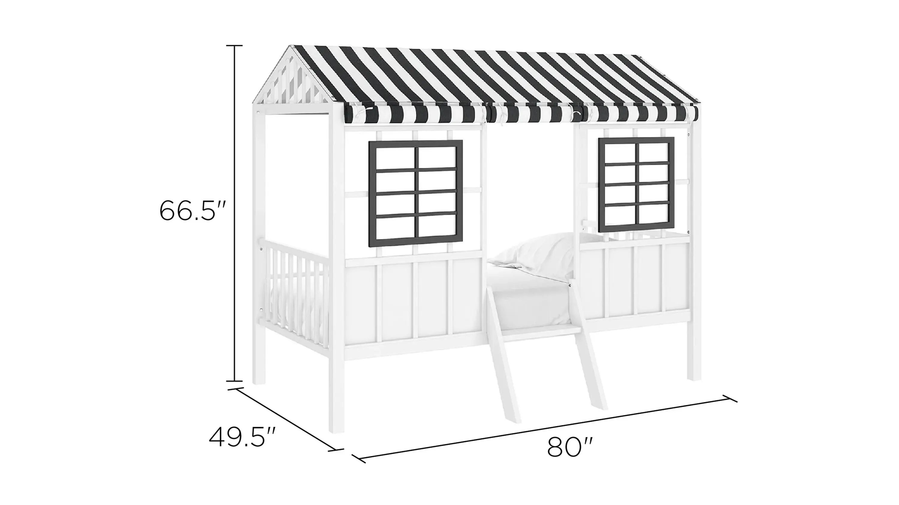 Little Seeds Rowan Valley Forest Loft Bed | Raymour & Flanigan