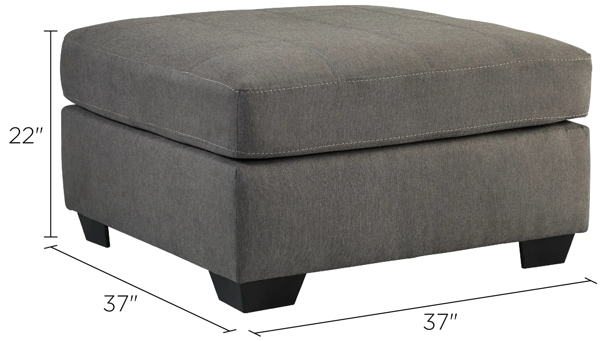Desmond II Microfiber Ottoman Raymour Flanigan