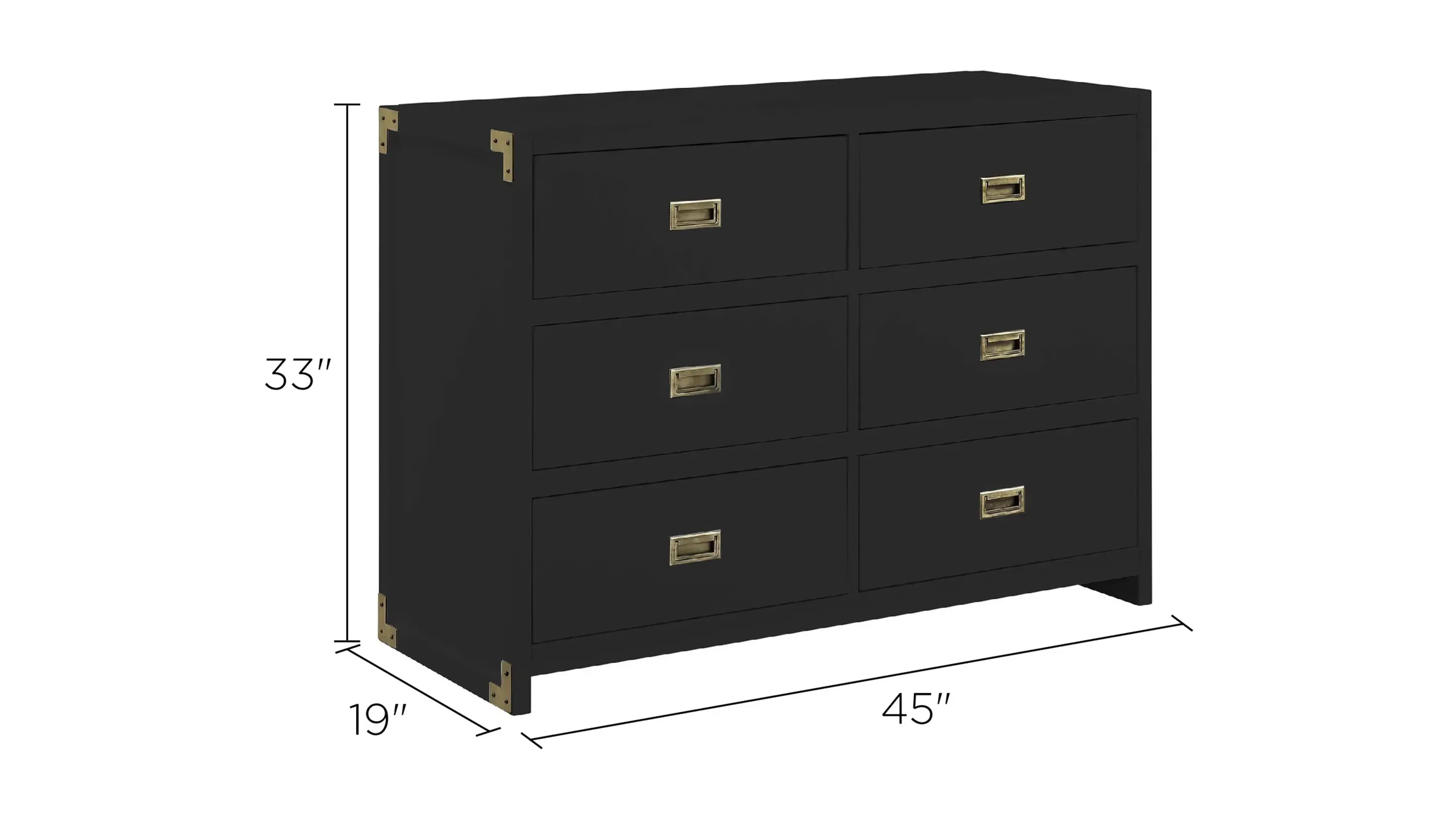 Baby Relax Frances 6-Drawer Dresser | Raymour & Flanigan