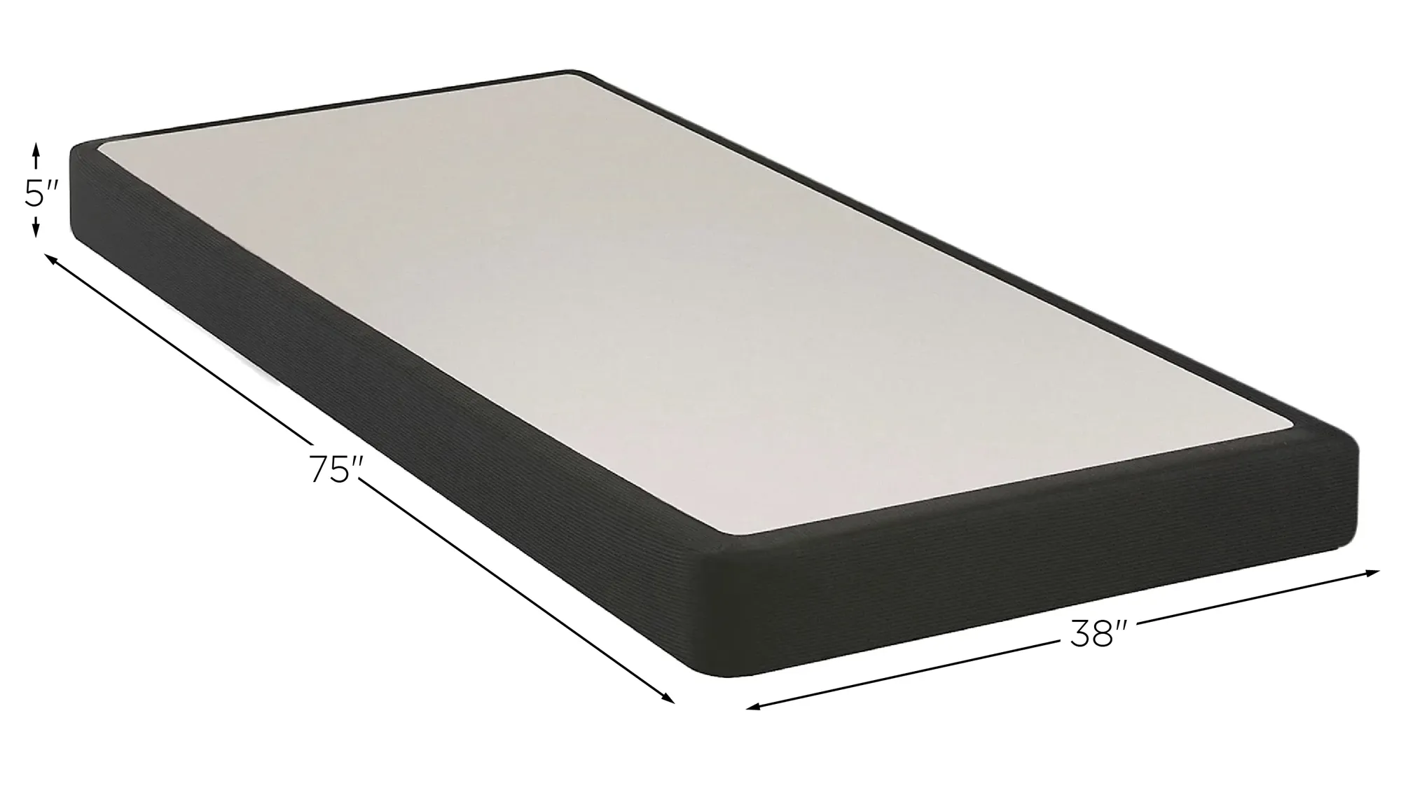 Sealy 62058830 Conform 5 inch Low Profile Twin Foundation