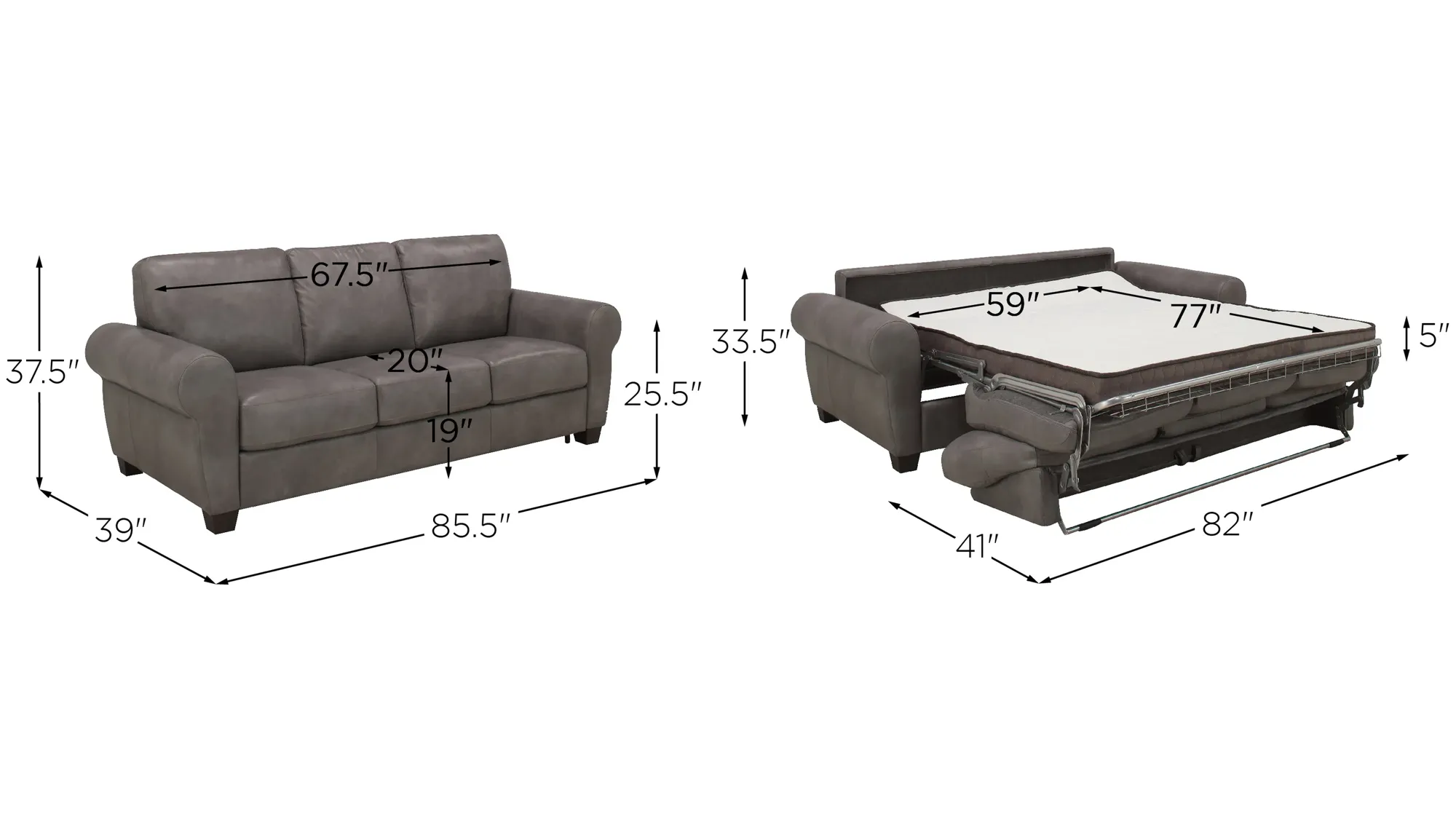 Raymour and flanigan sofa bed sale store