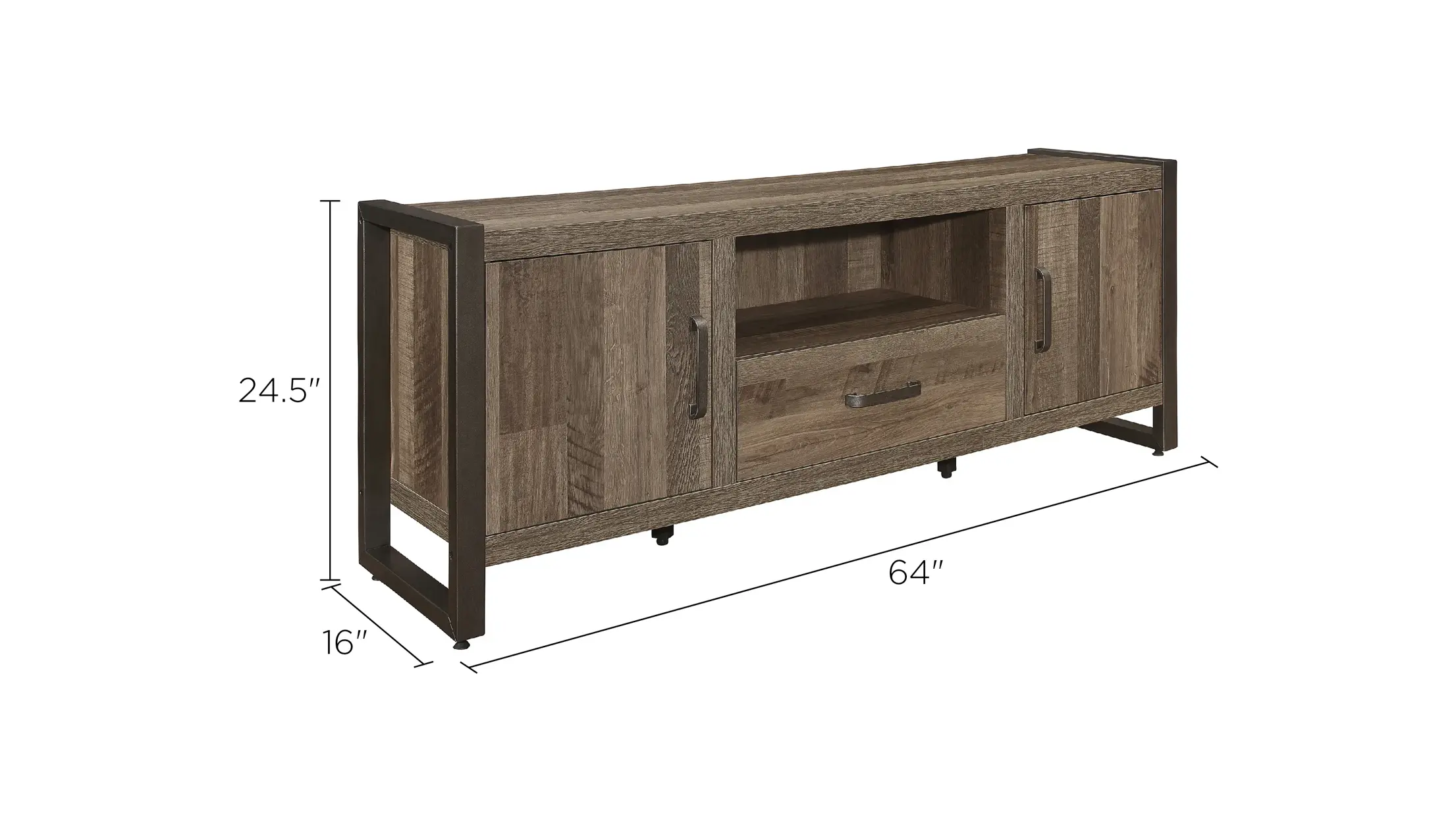 Griffin 63" TV Console | Raymour & Flanigan