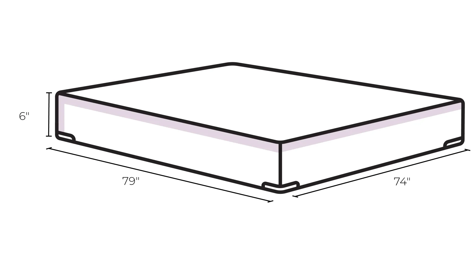 5 inch split king box spring store