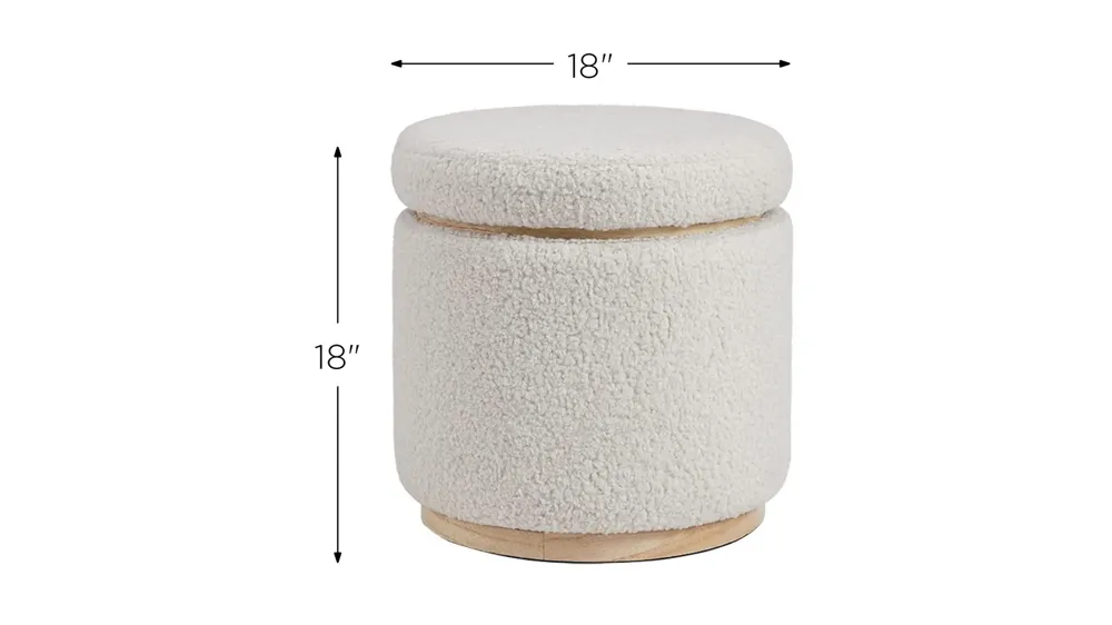 Blanche Storage Ottoman | Raymour & Flanigan