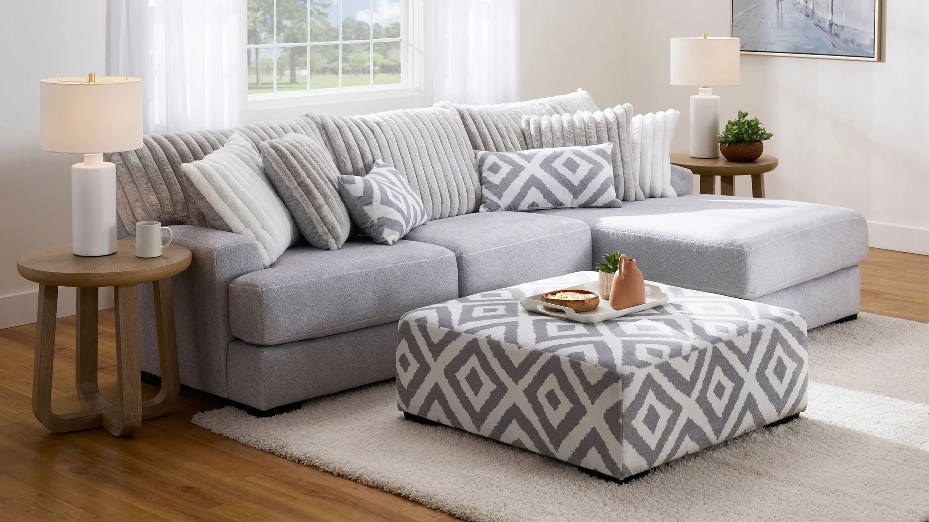 Mondo 2 pc. Sofa Chaise Raymour Flanigan
